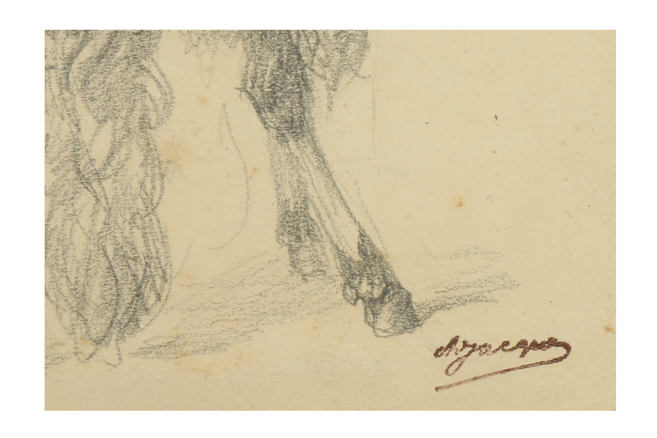 Lot 154 - CHARLES-EMILE JACQUE (FRENCH 1813-1894)