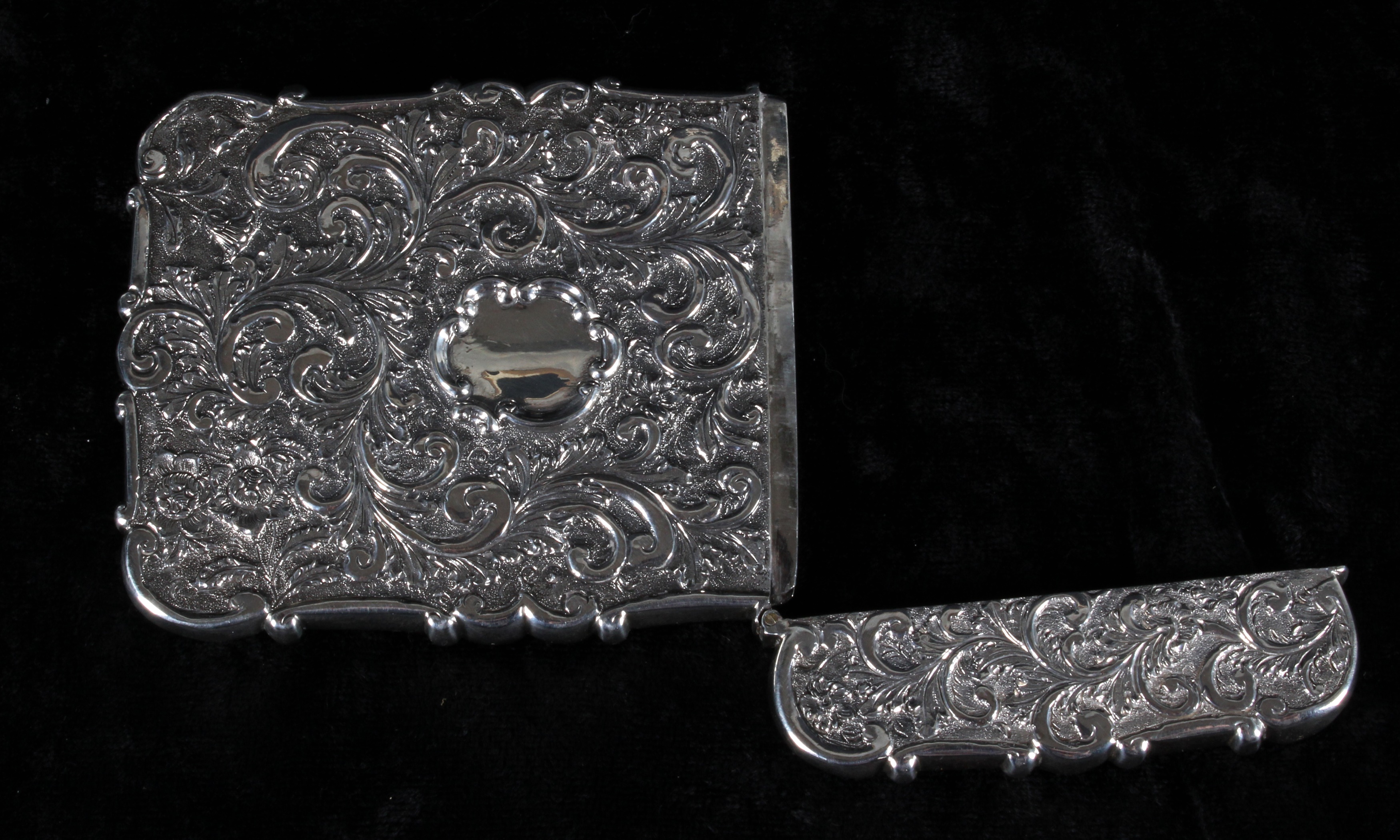 Lot 65 - A Nathaniel Mills hallmarked silver castle
