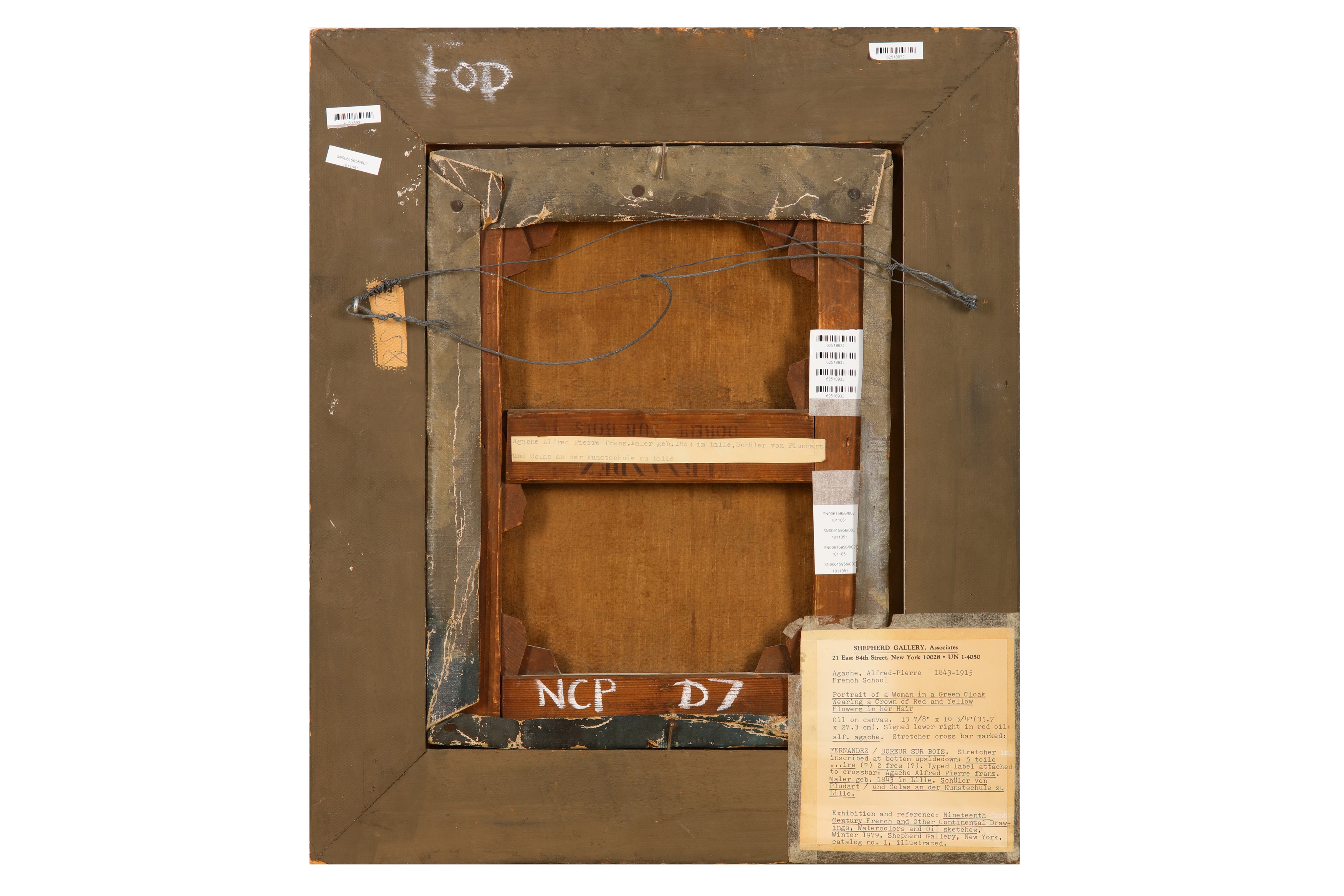 Lot 102 - ALFRED PIERRE AGACHE (FRENCH 1843–1915)