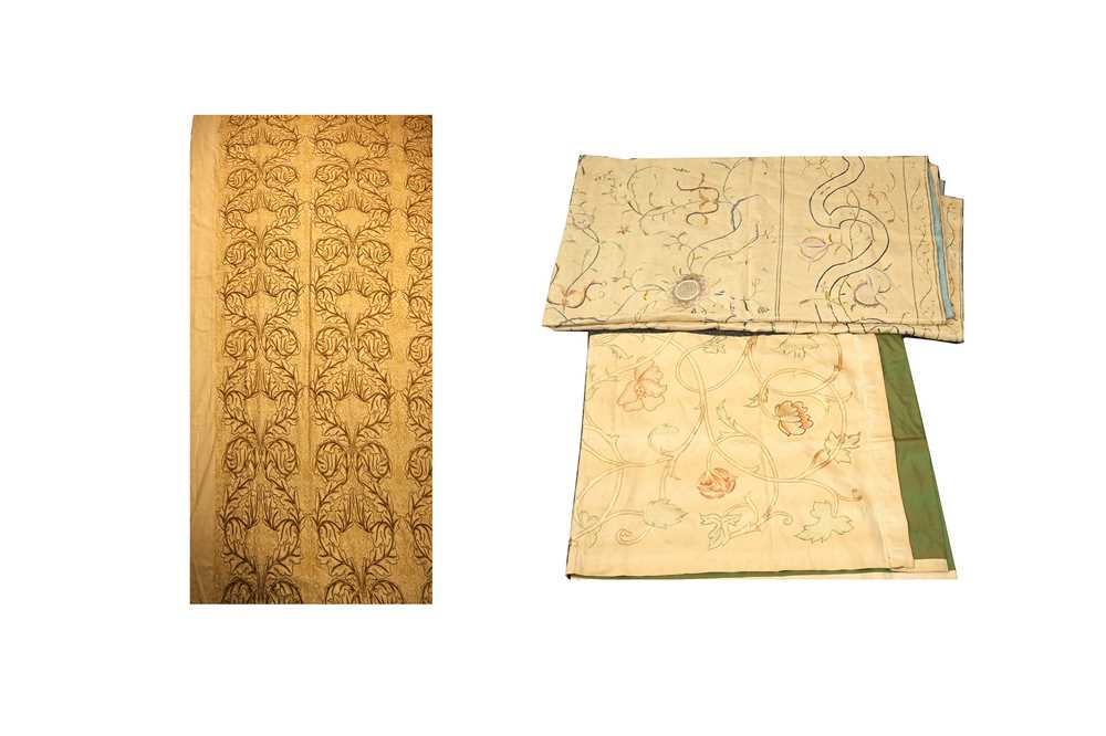 Lot 464 - A group of three textile panels