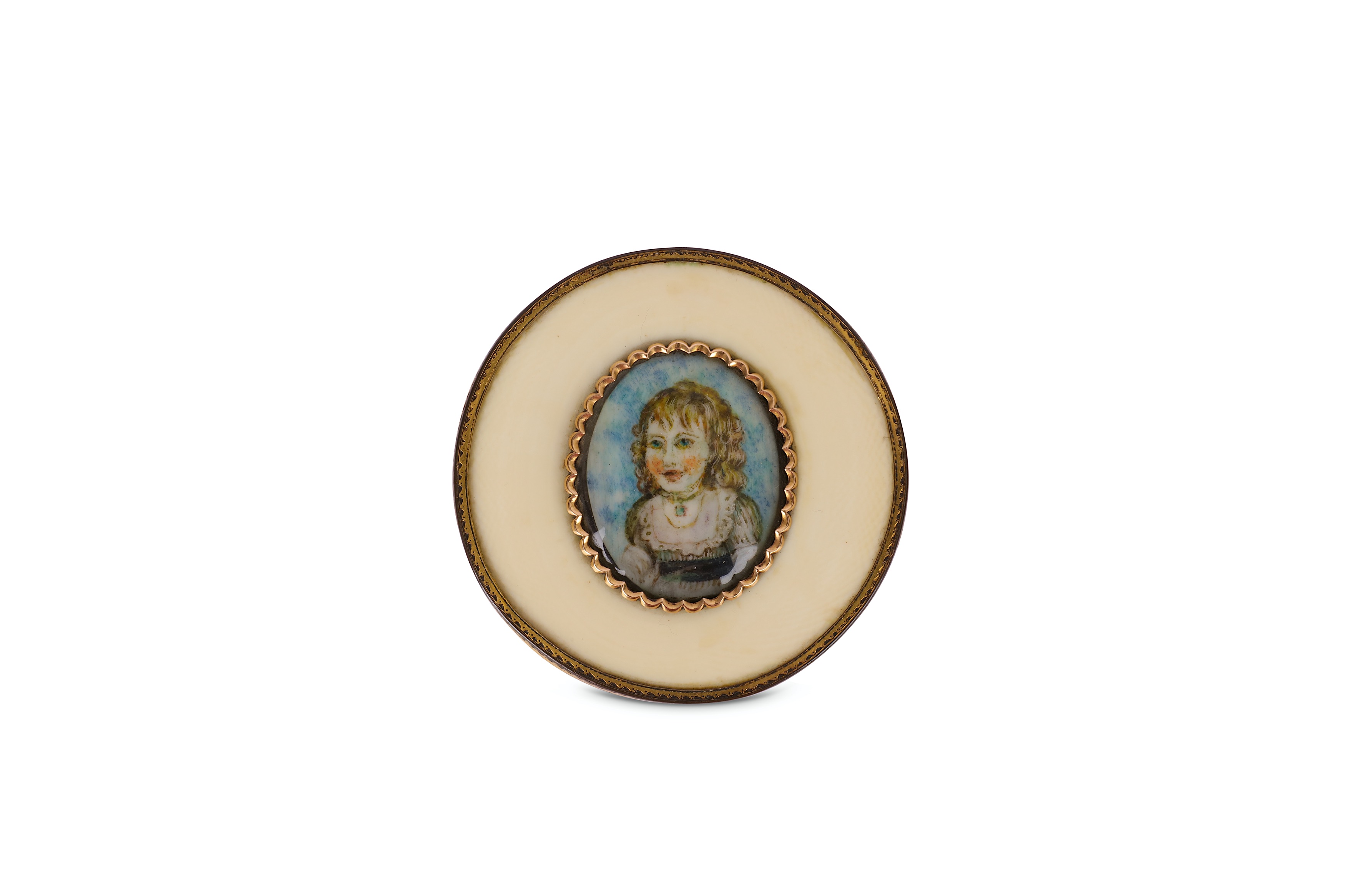 Lot 175 - A VICTORIAN TORTOISE SHELL AND IVORY POWDER