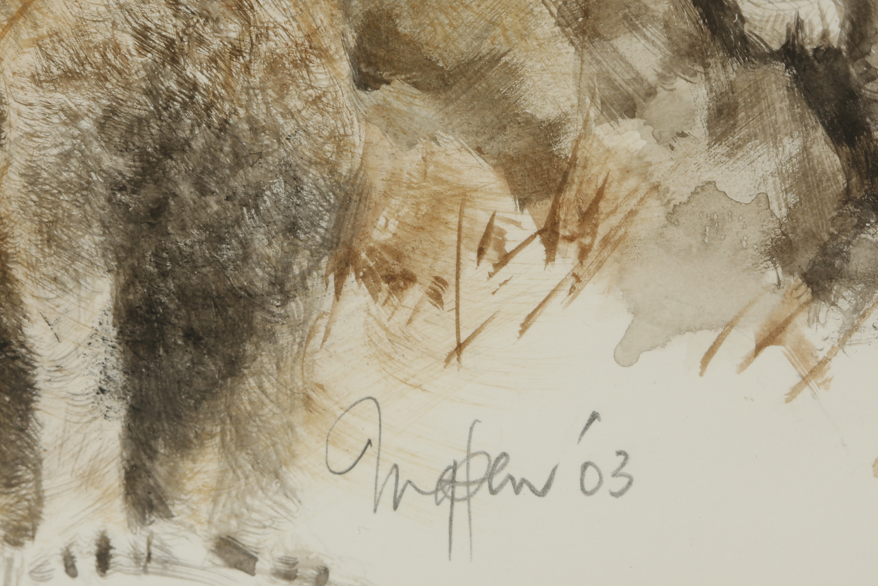 Lot 351 - ILLUSTRATION.- ROBERT INGPEN, ‘The Wolf