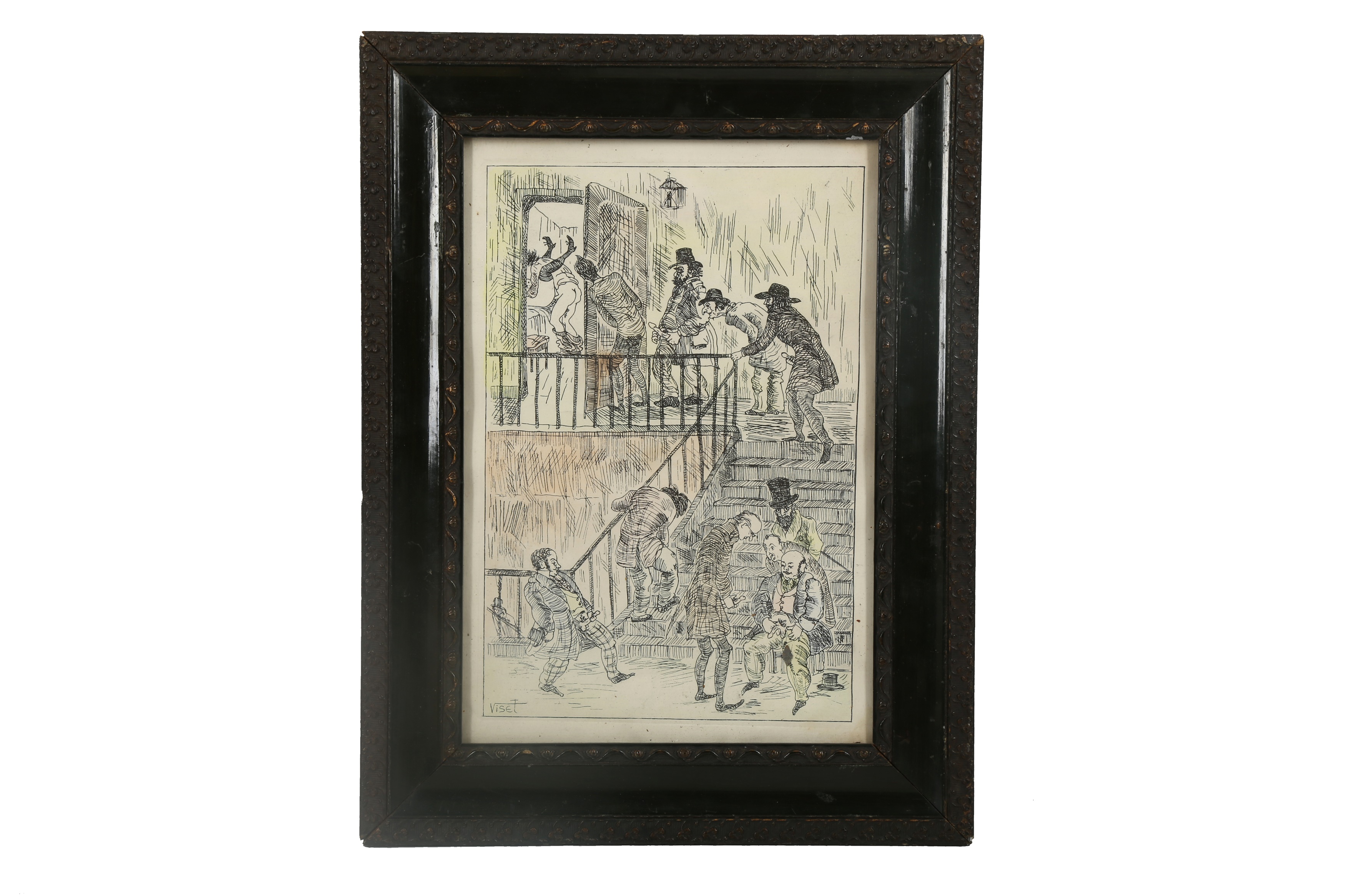 Lot 1063 - Viset [Luc Lafnet] Brothel scene