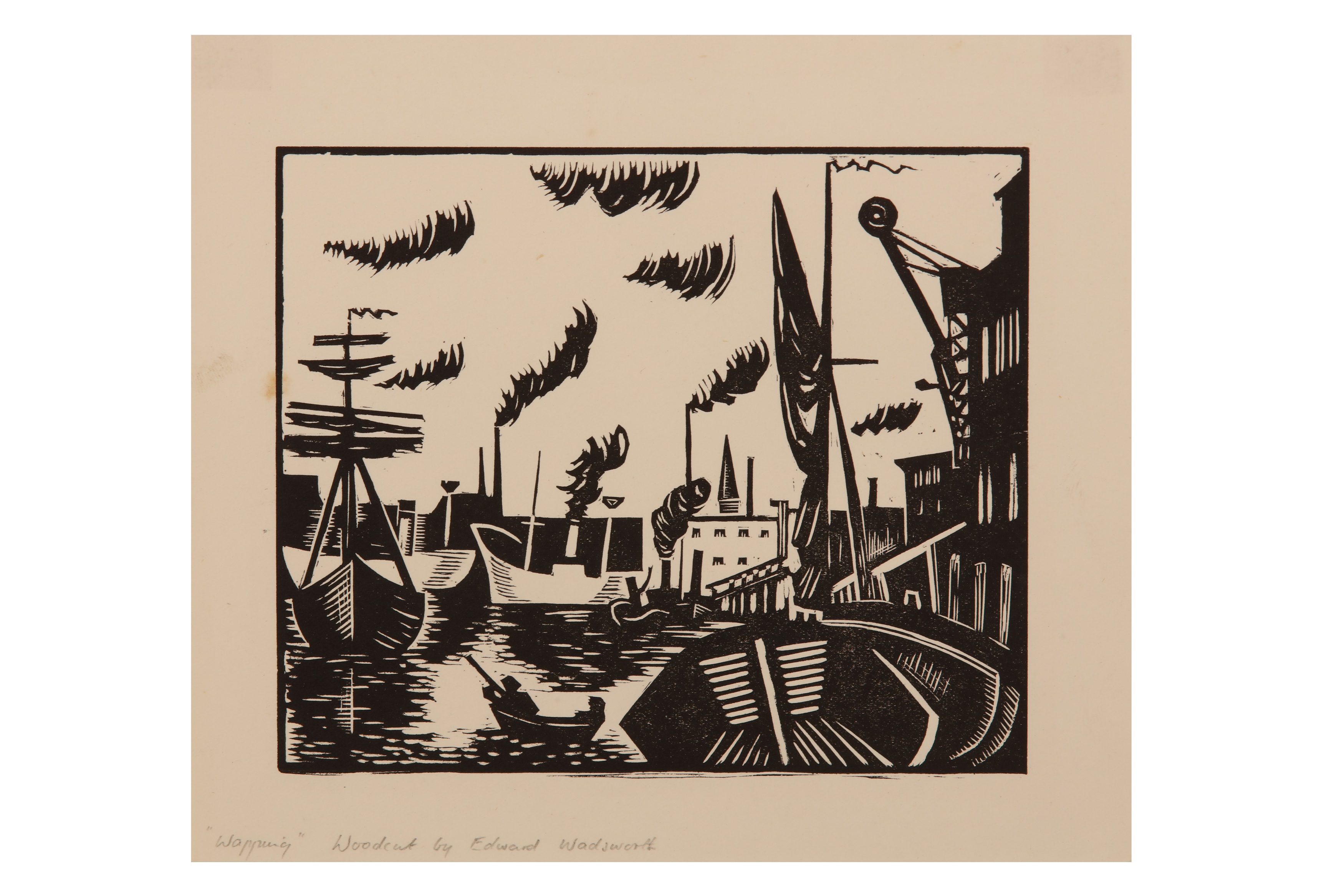 Lot 13 - EDWARD WADSWORTH (1889–1949)