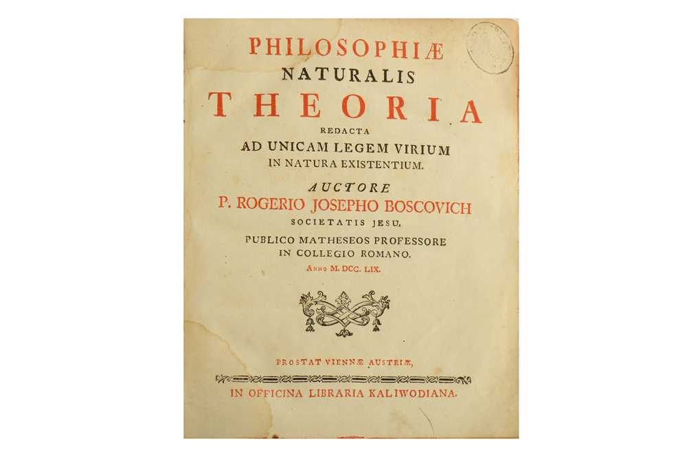 Lot 11 - Boscovich (Roger Joseph)