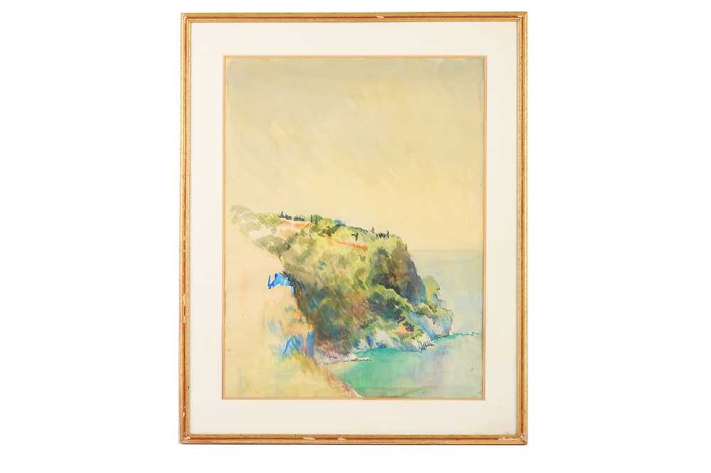 Lot 247 - DAVID ROLT (BRITISH 1916-1985) Cap Ferrat,