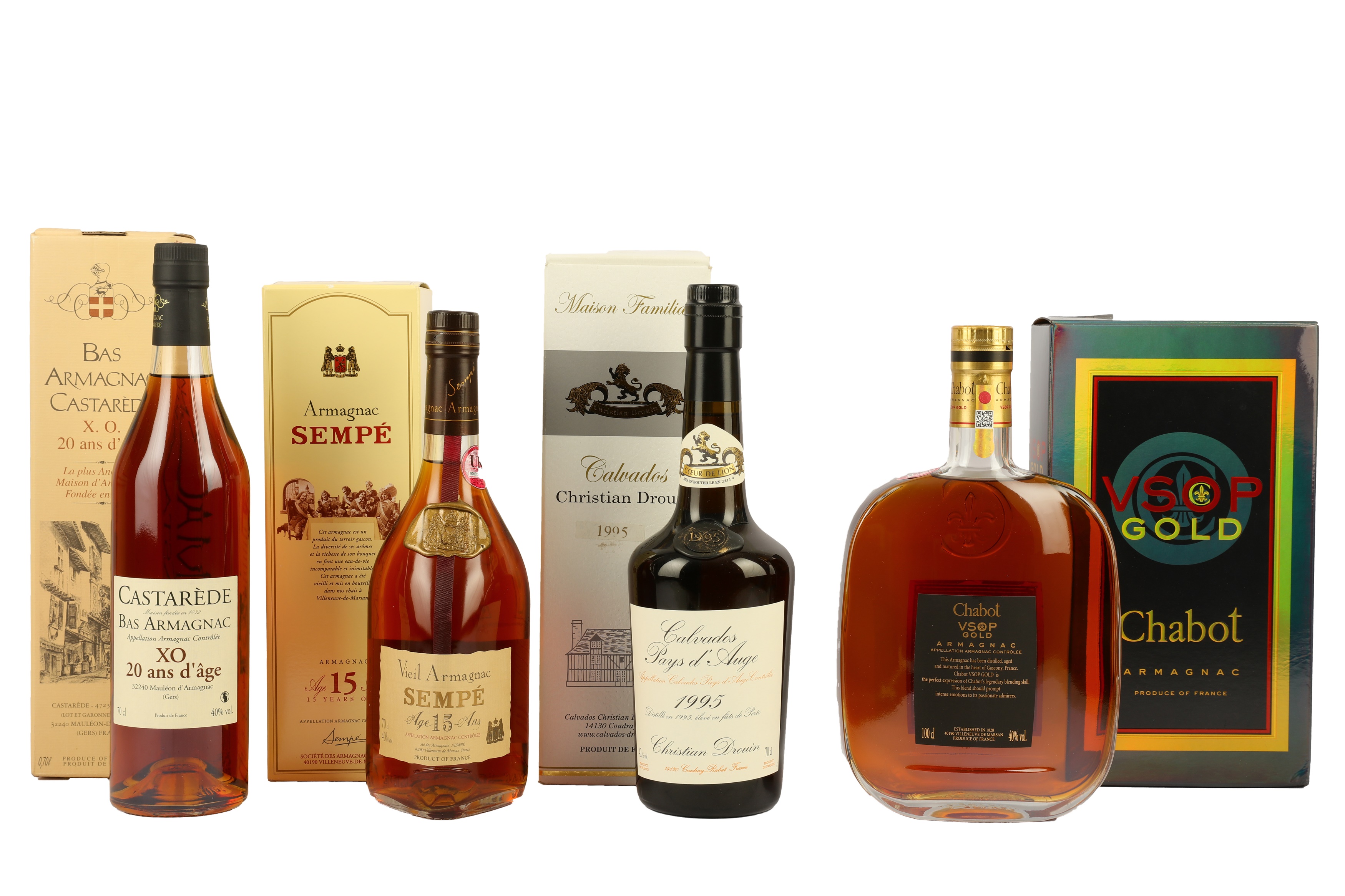Lot 405 - A Mixed Case of Brandy