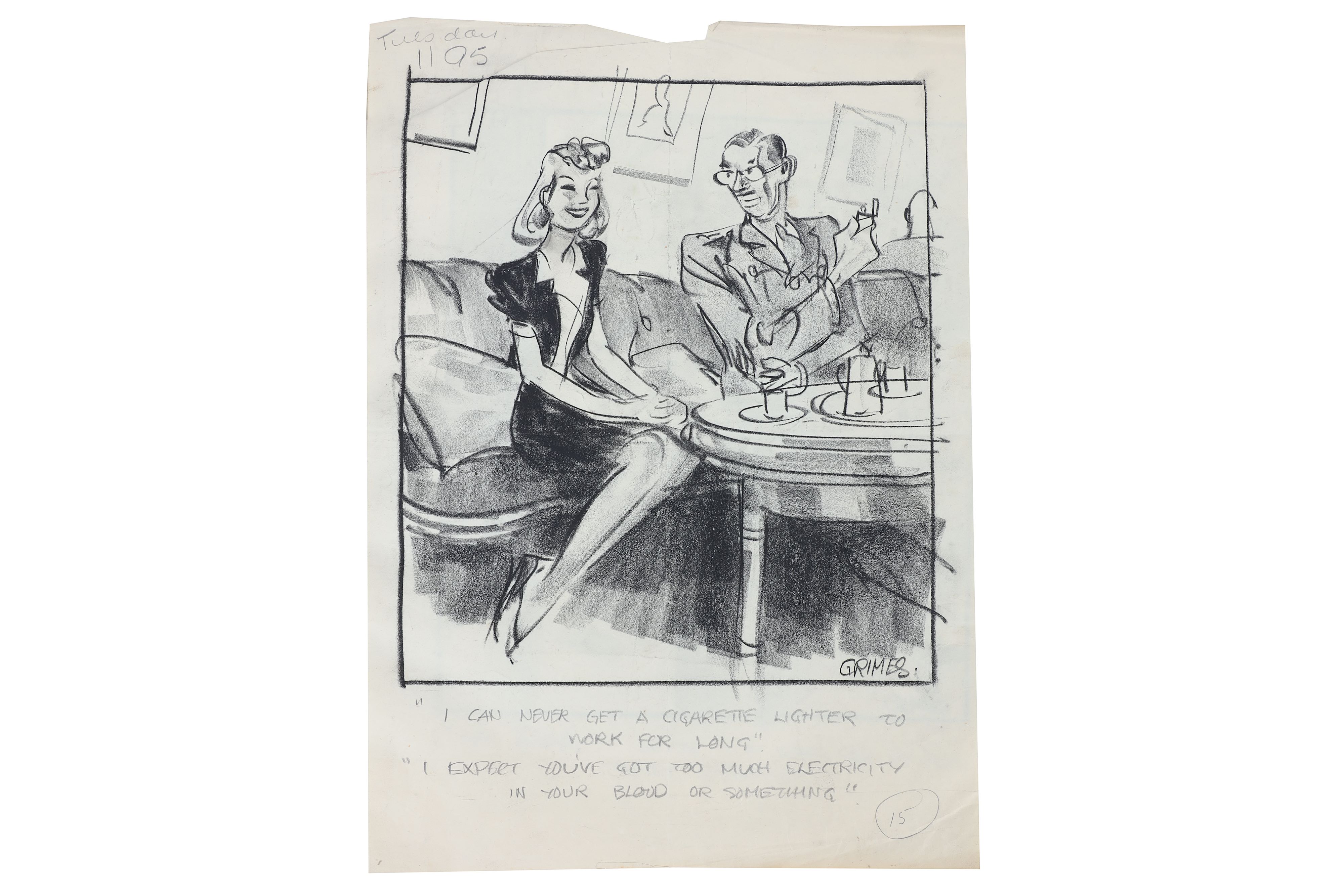 Lot 449 - Grimes (Leslie) Cartoons.