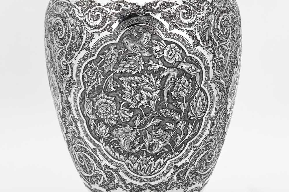 Lot 229 - A mid-20th century Iranian (Persian) silver