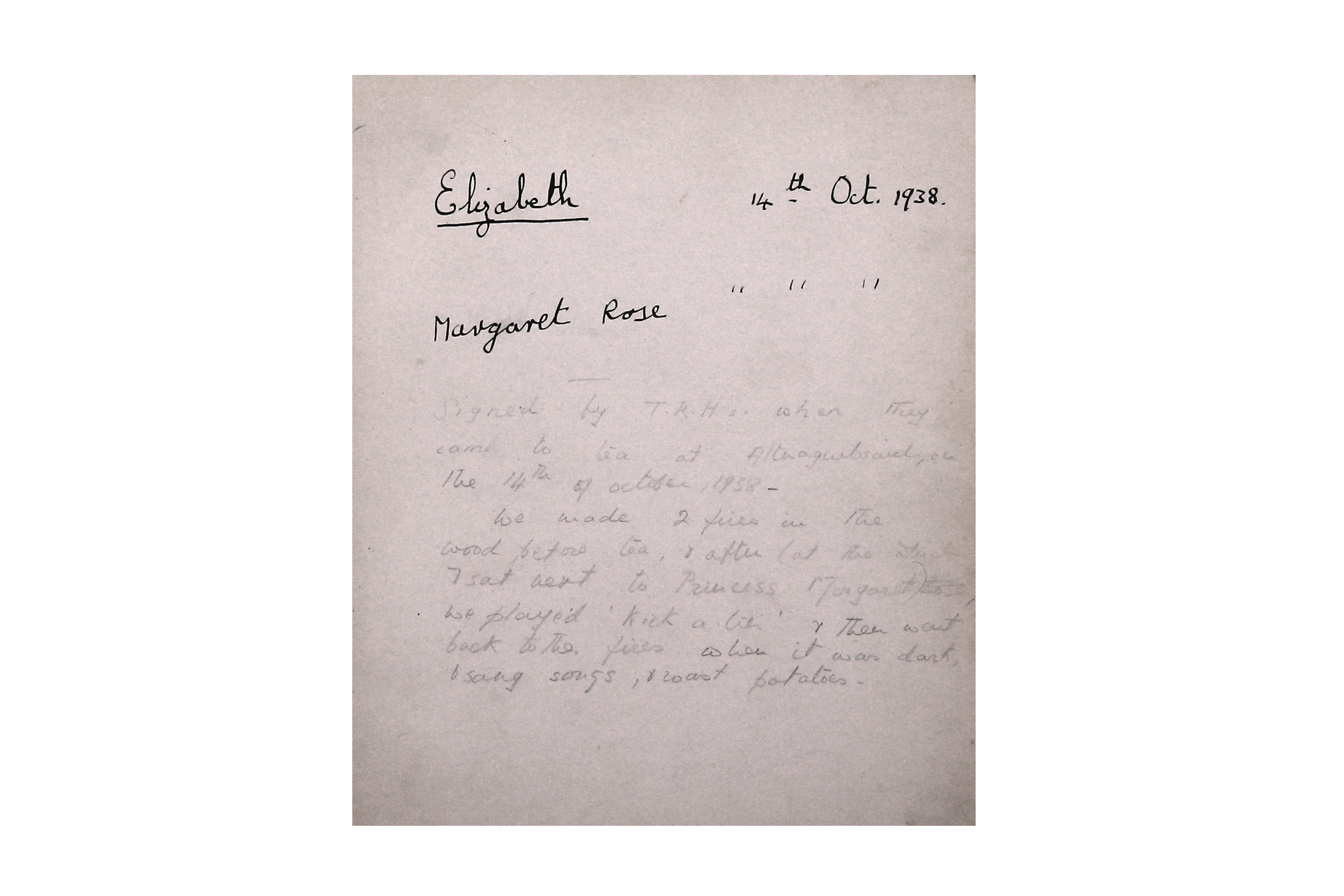 Lot 409 - Autograph Album.- Princess Elizabeth