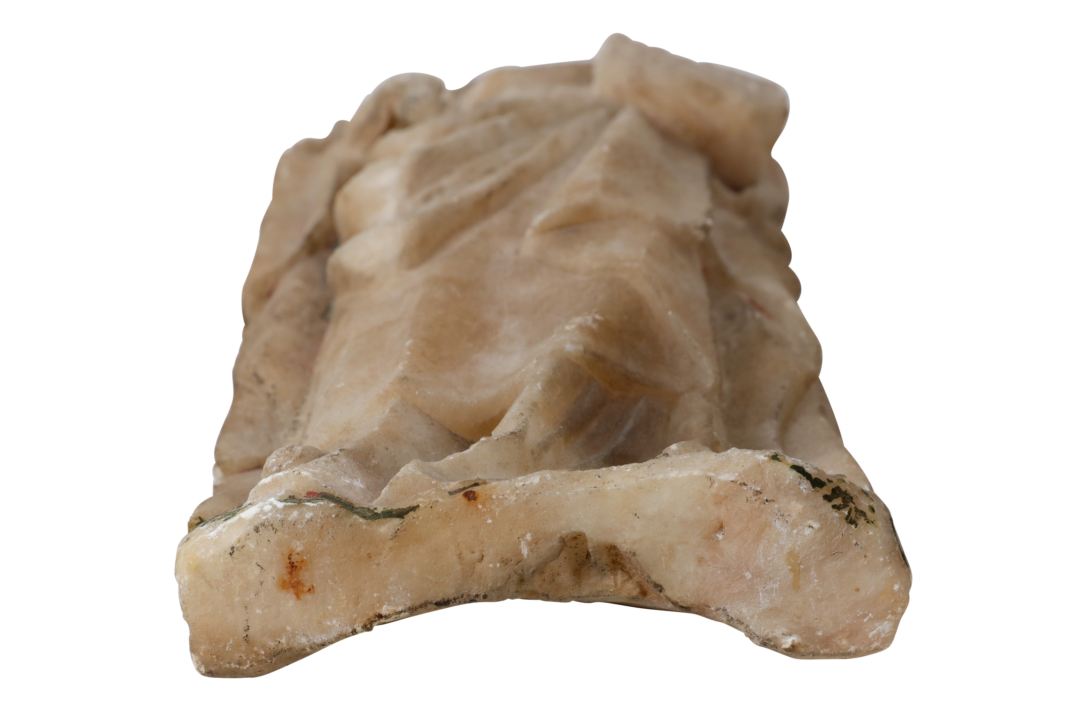 Lot 11 - A 15TH CENTURY ENGLISH NOTTINGHAM ALABASTER