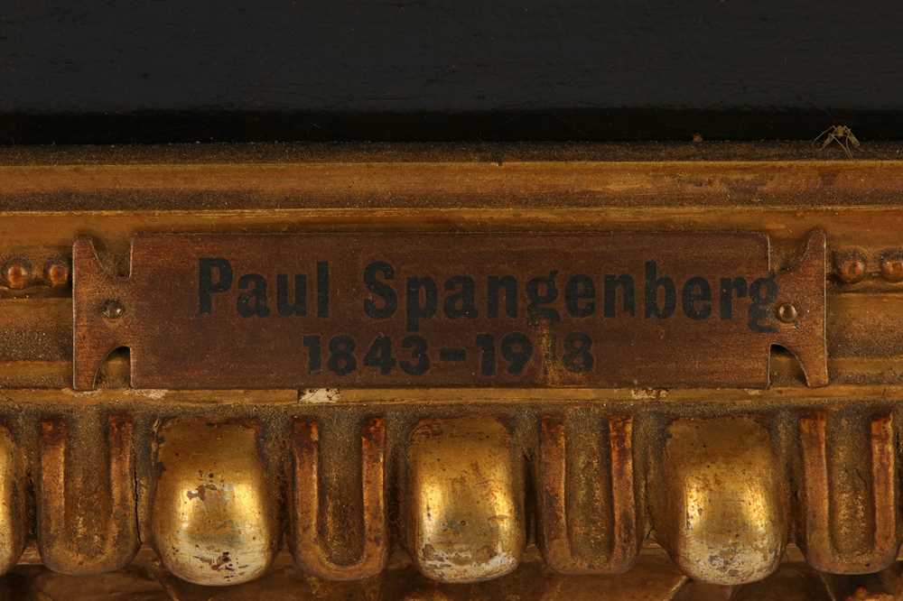 Lot 317 - PAUL SPANGENBERG (GERMAN 1843-1918)