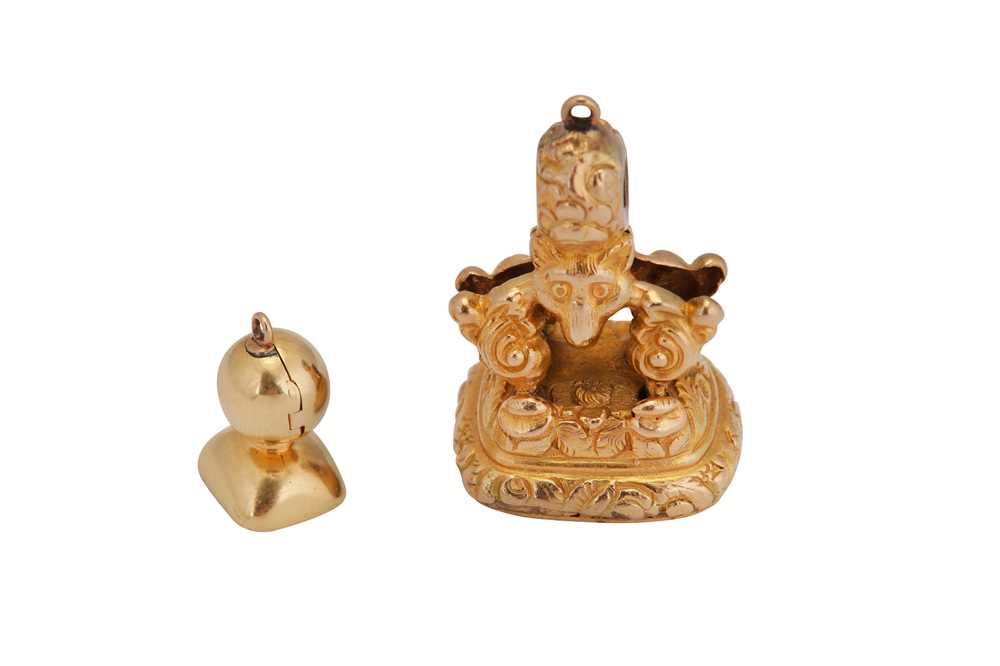 Lot 63 - A mixed group of Georgian objects of vertu