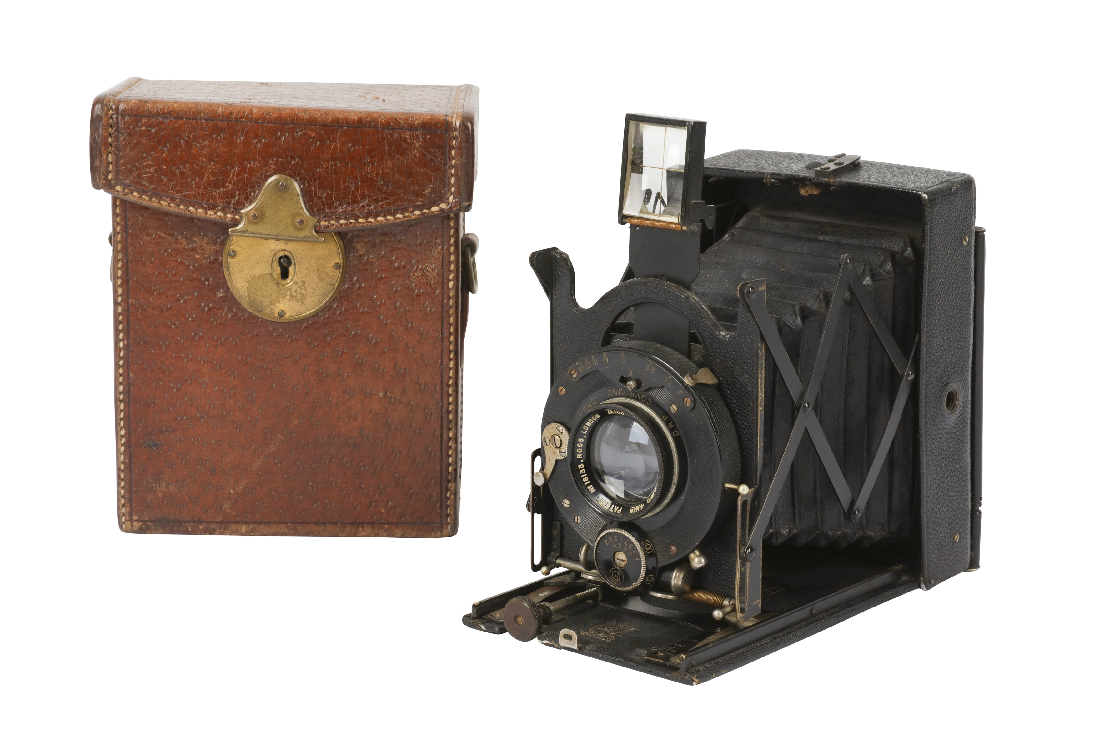 Lot 39 - A Adams & Co Vesta Strut Folding Camera