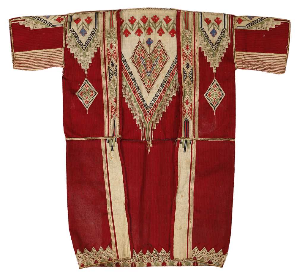 Lot 217 - A SYRIAN ROBE, ABA. 19th Century. Tapestry