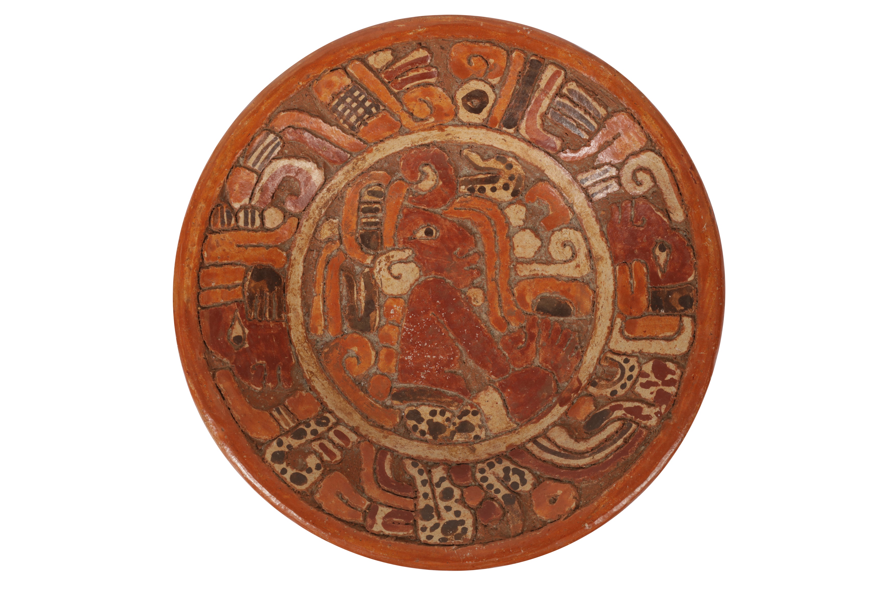 Lot 149 - A Pre-Columbian Mayan style pottery censer