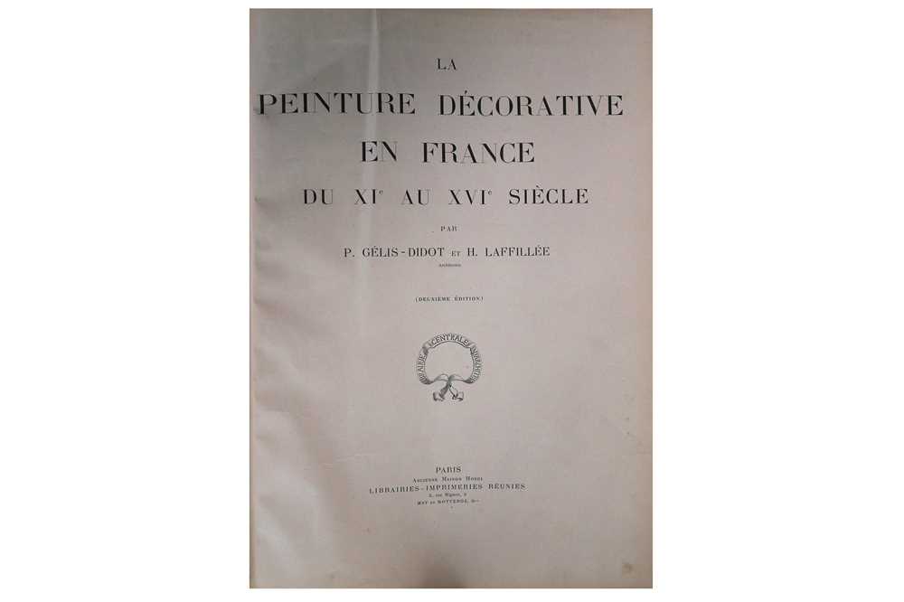 Lot 454 - Interior Design.- Gelis-Didot (Pierre)