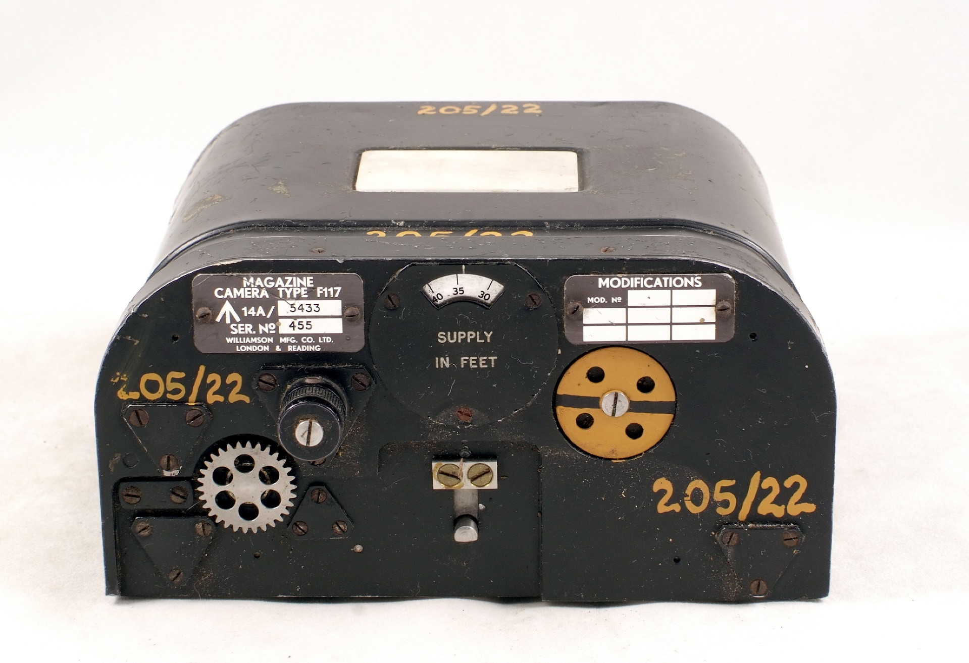 Lot 130 - A Williamson F117B RAF Aerial Camera