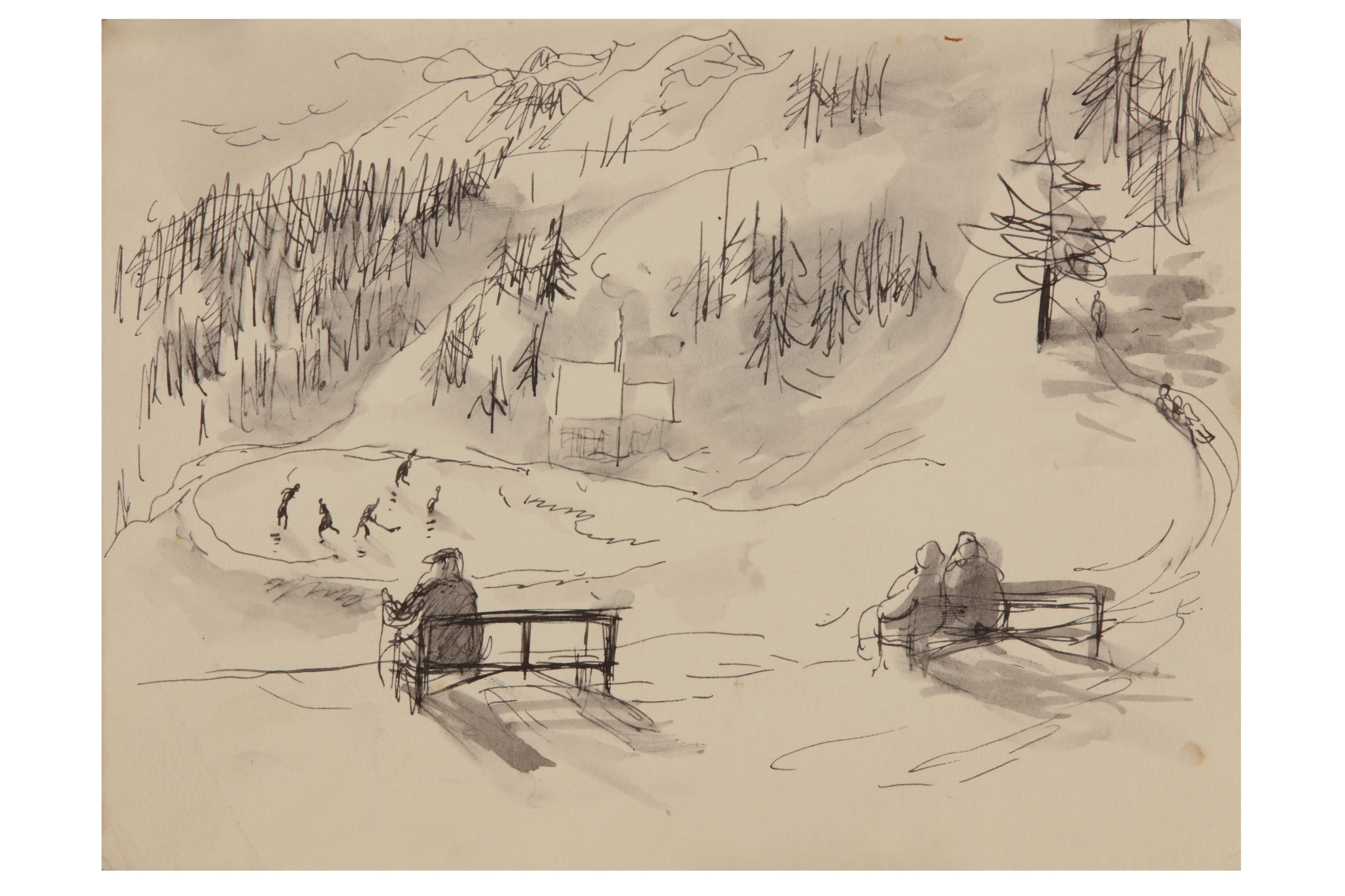 Lot 58 - FELIKS TOPOLSKI, R.A. (1907-1989)