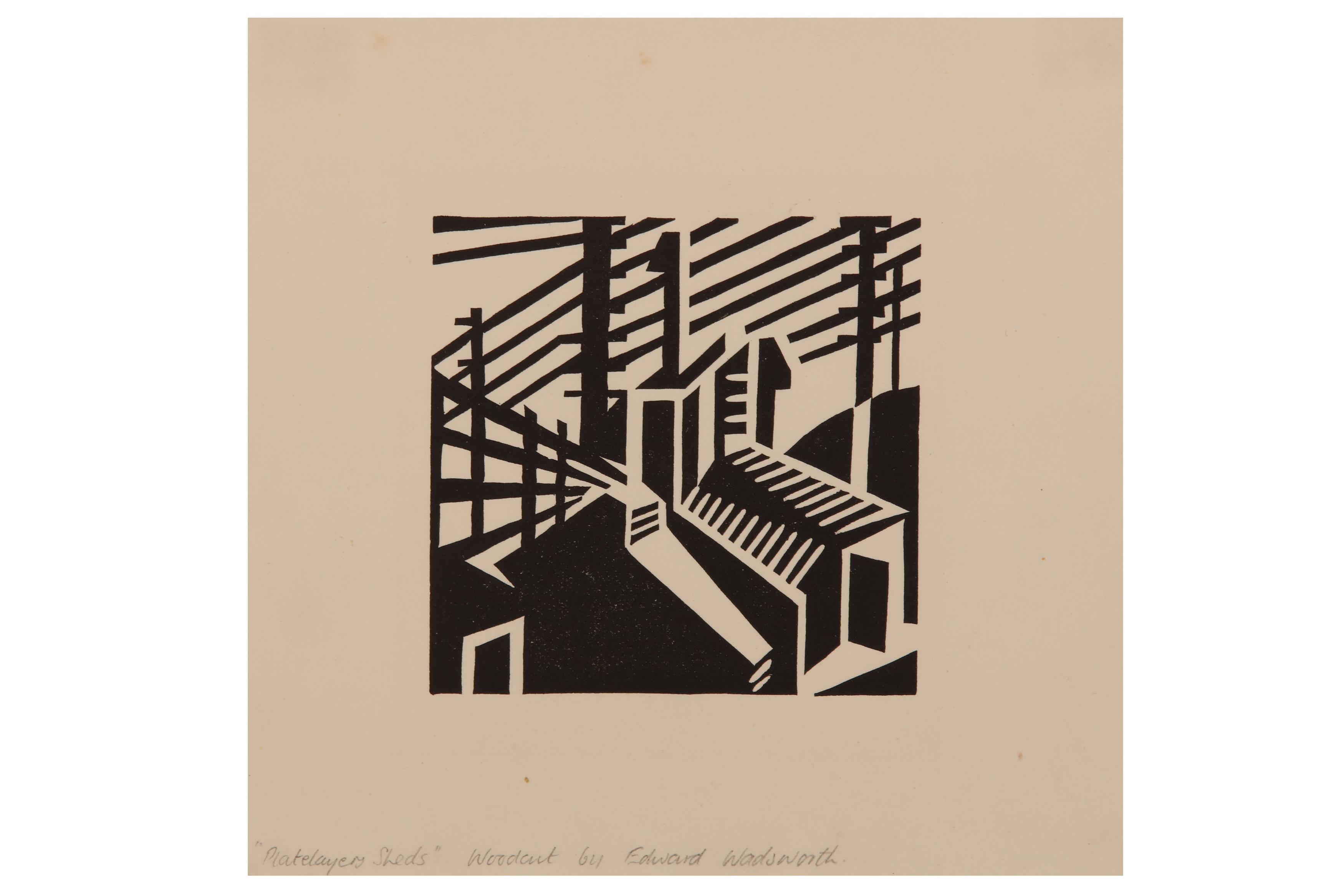 Lot 16 - EDWARD WADSWORTH (1889-1949)