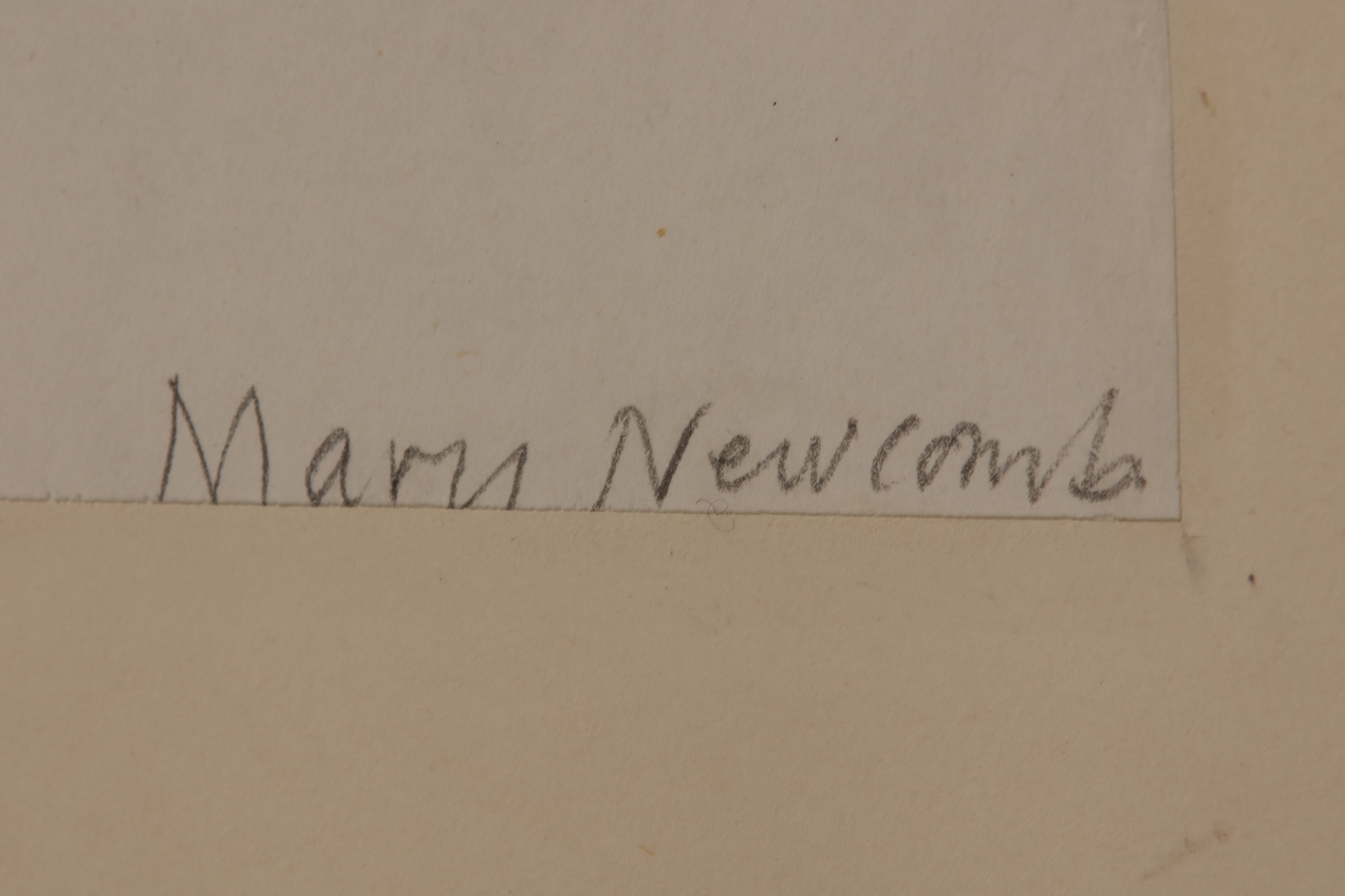 Lot 341 - MARY NEWCOMB, R.A. (1922–2008)