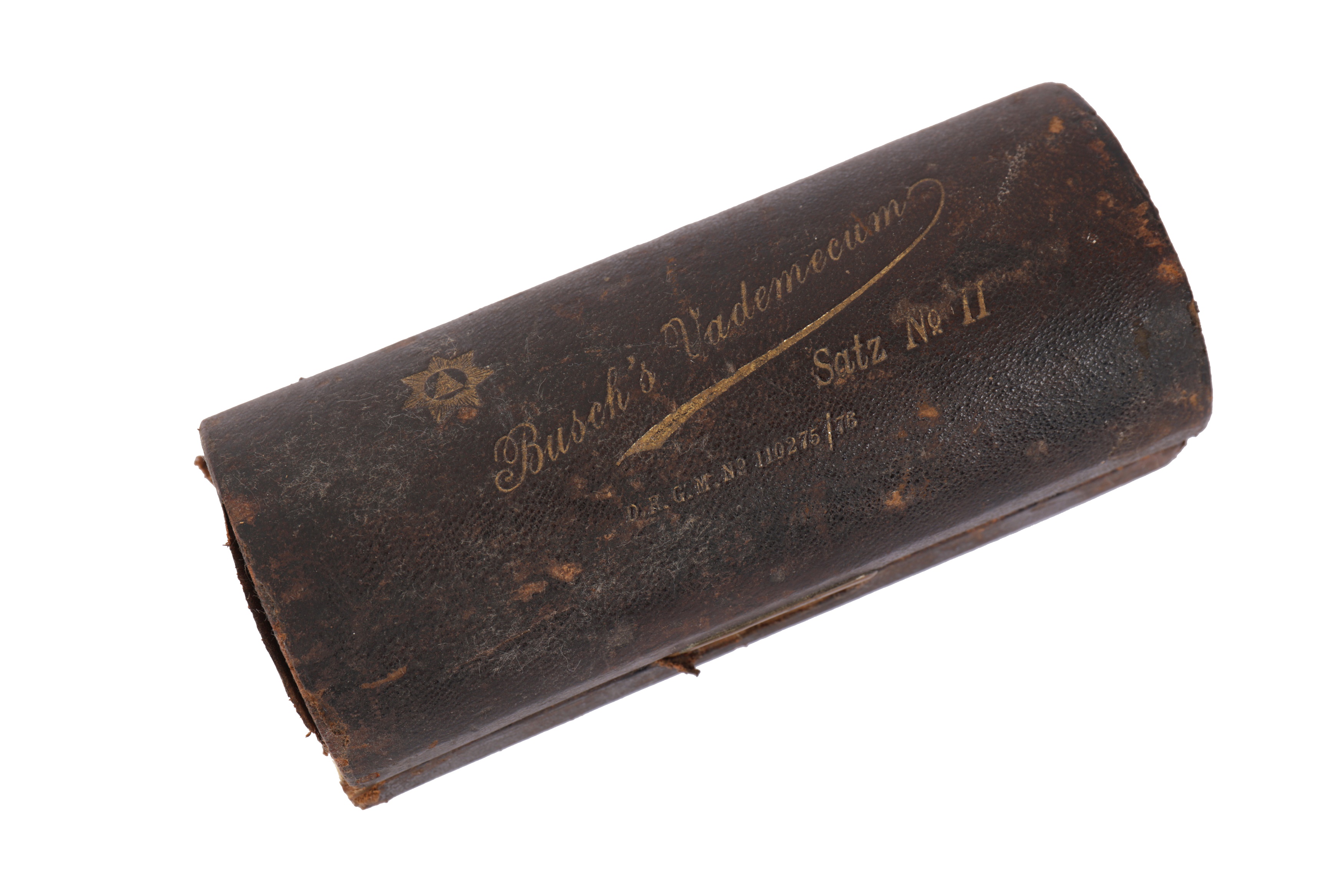 Lot 734 - Busch's Vademecum Brass Casket Lens Set