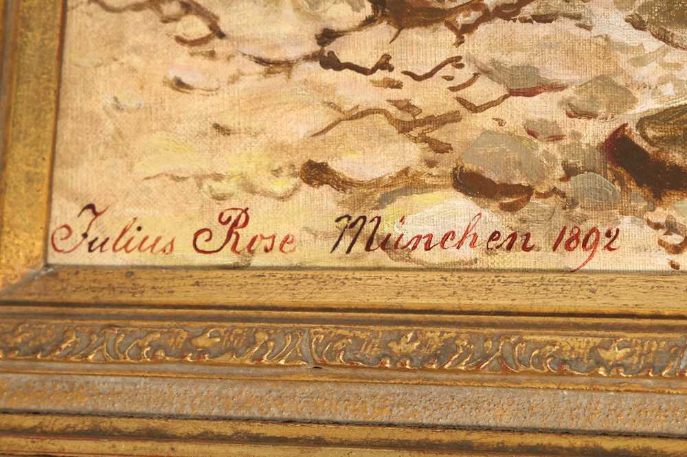 Lot 396 - KARL JULIUS ROSE (GERMAN 1828–1911)