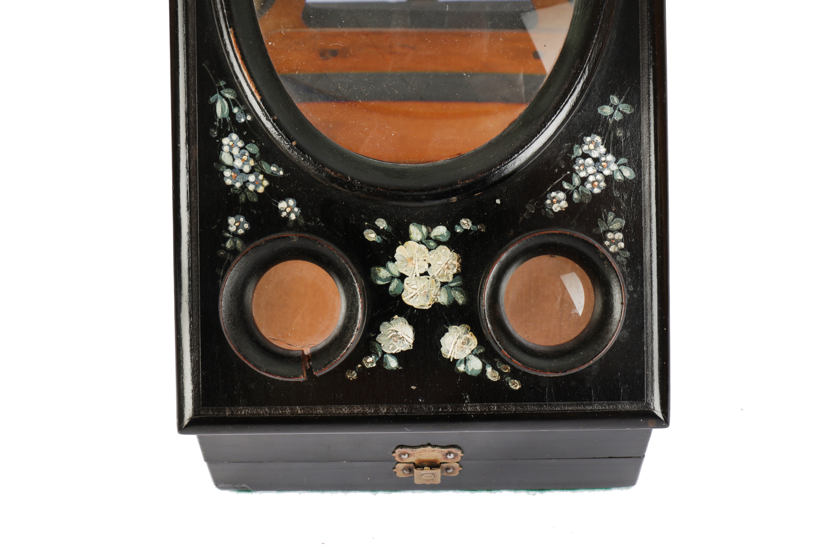 Lot 405 - A Tabletop Folding Victorian Stereo