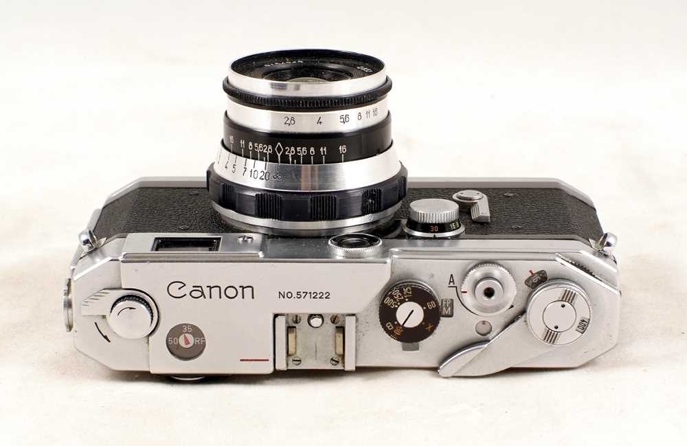 Lot 494 - Canon VL2, Lever Wind Rangefinder Camera,