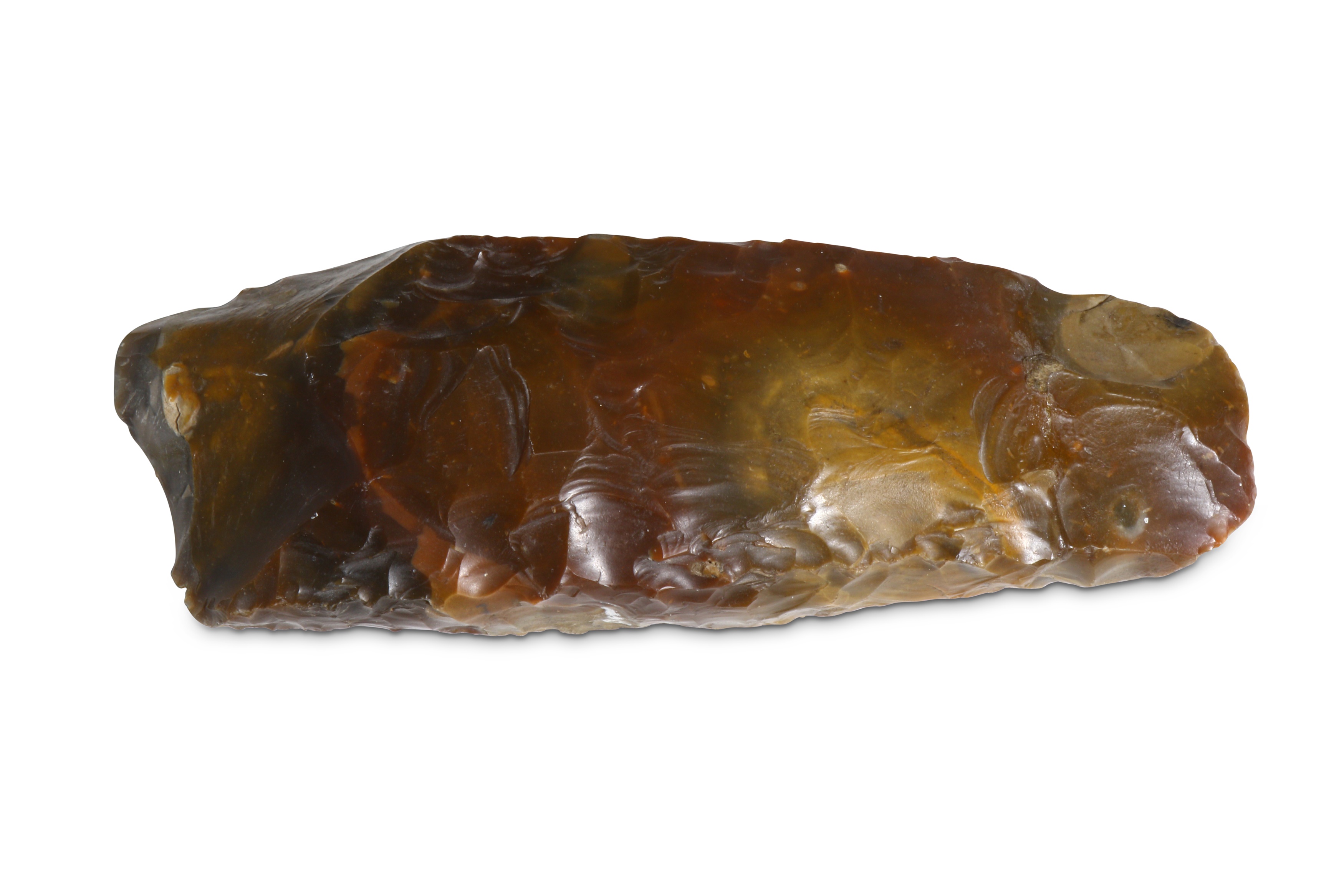 Lot 215 - A NEOLITHIC FLINT AXE HEAD CIRCA 4000 - 2000