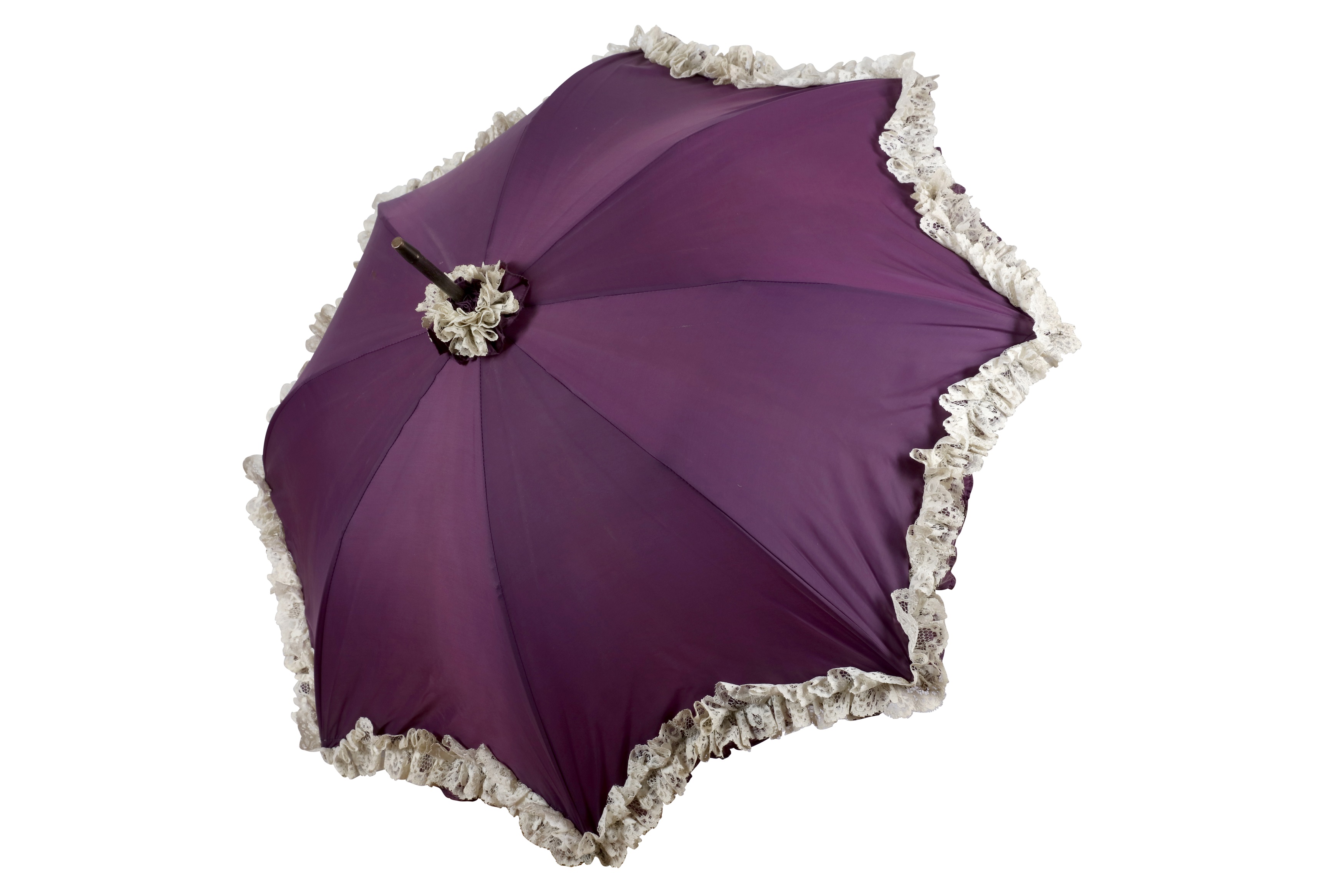 Lot 151 - A VICTORIAN LADIES PARASOL,