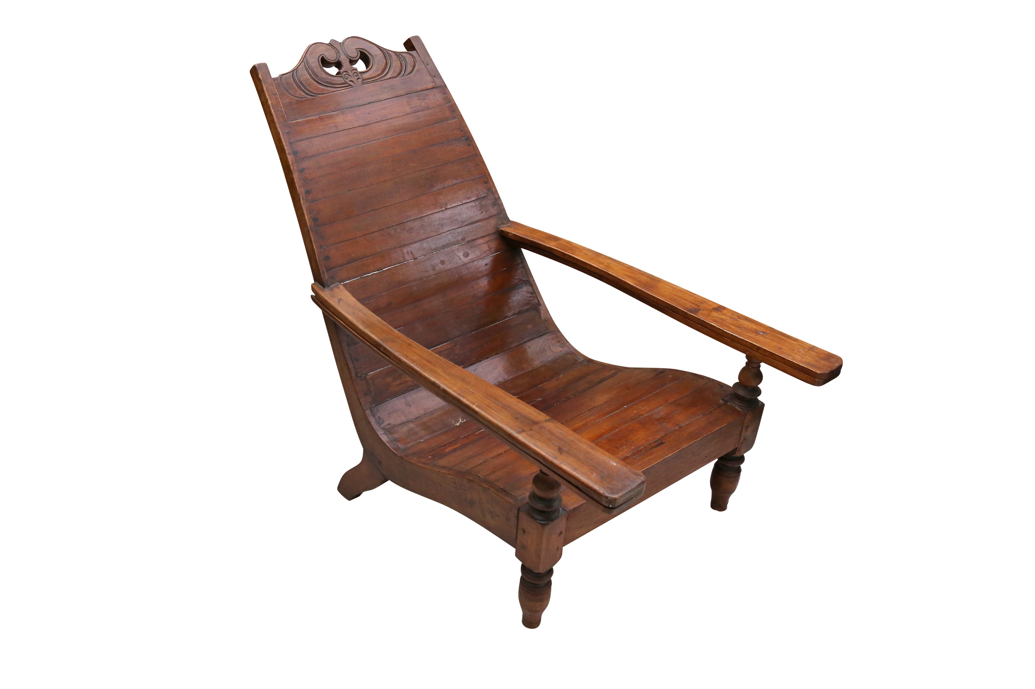 Lot 321 - AN ANGLO-INDIAN COLONIAL TEAK PLANTATION