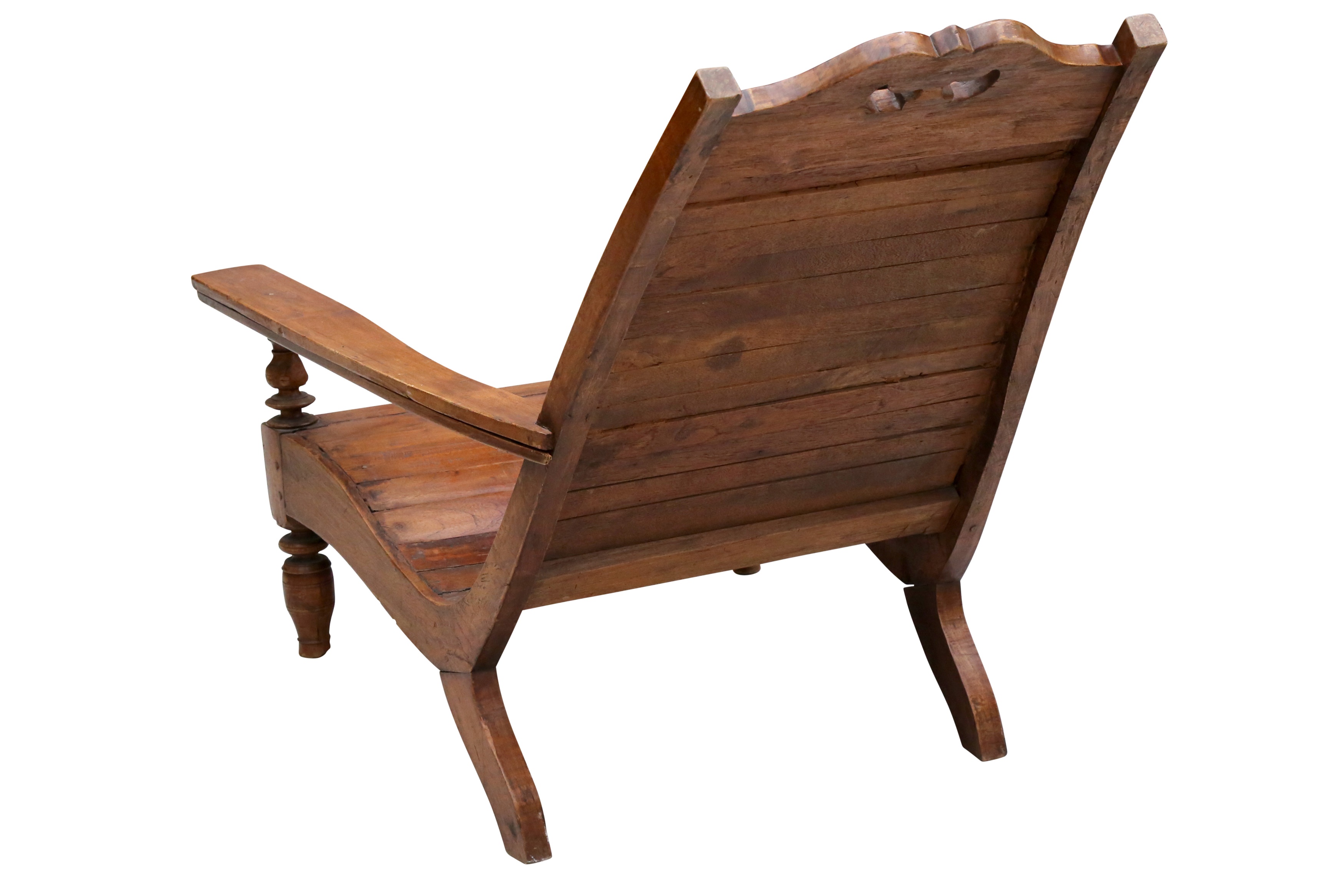 Lot 321 - AN ANGLO-INDIAN COLONIAL TEAK PLANTATION