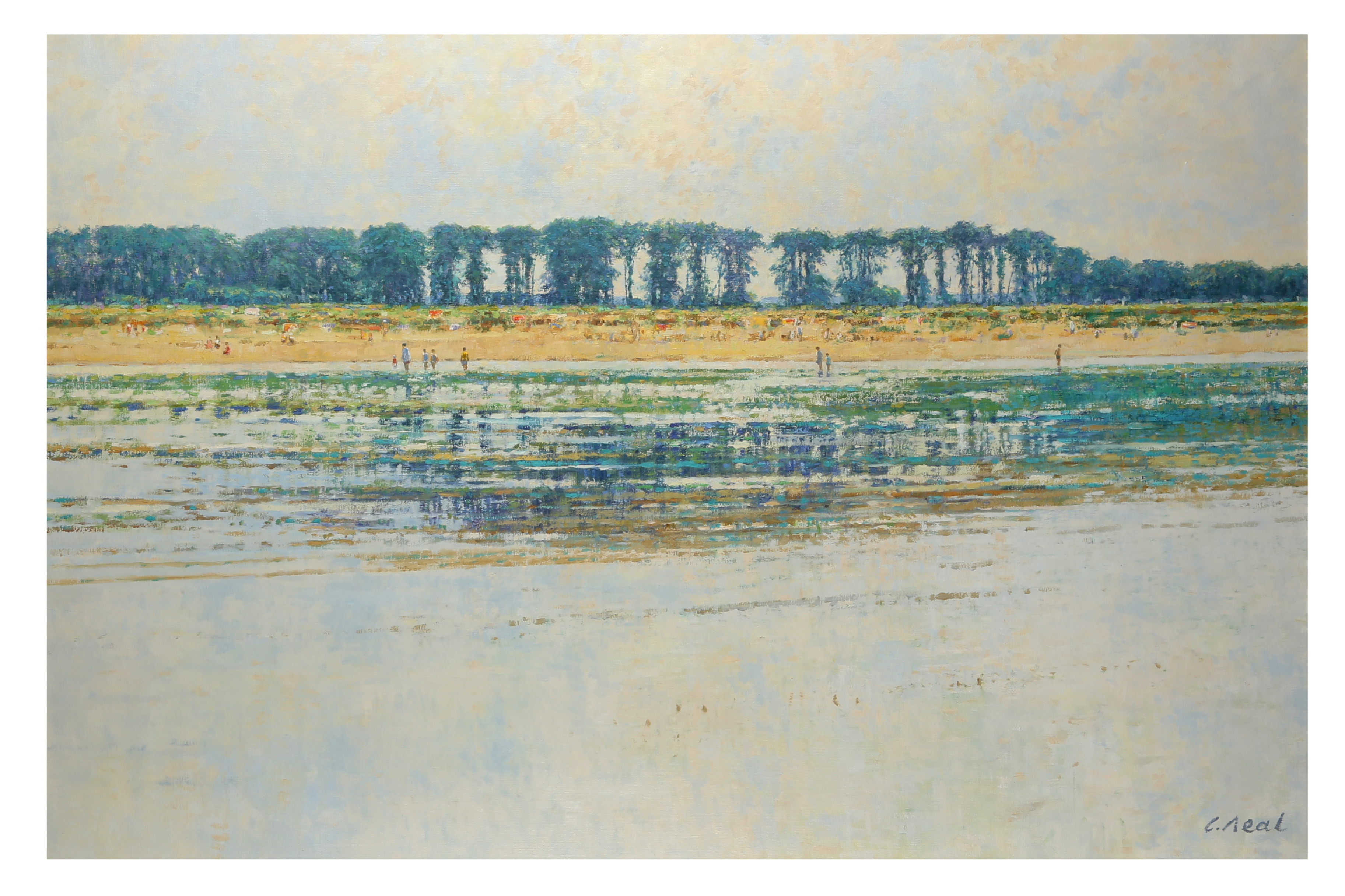 Lot 394 - CHARLES NEAL (BRITISH B. 1951)