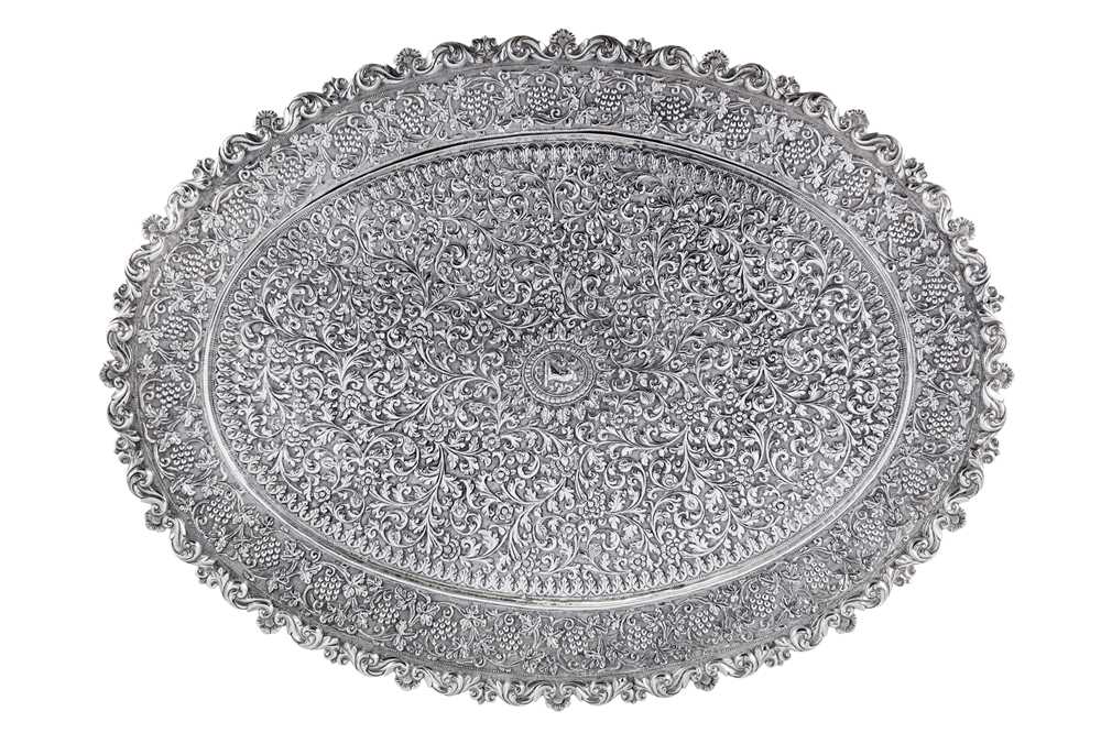 Lot 174 - A late 19th century Anglo – Indian silver