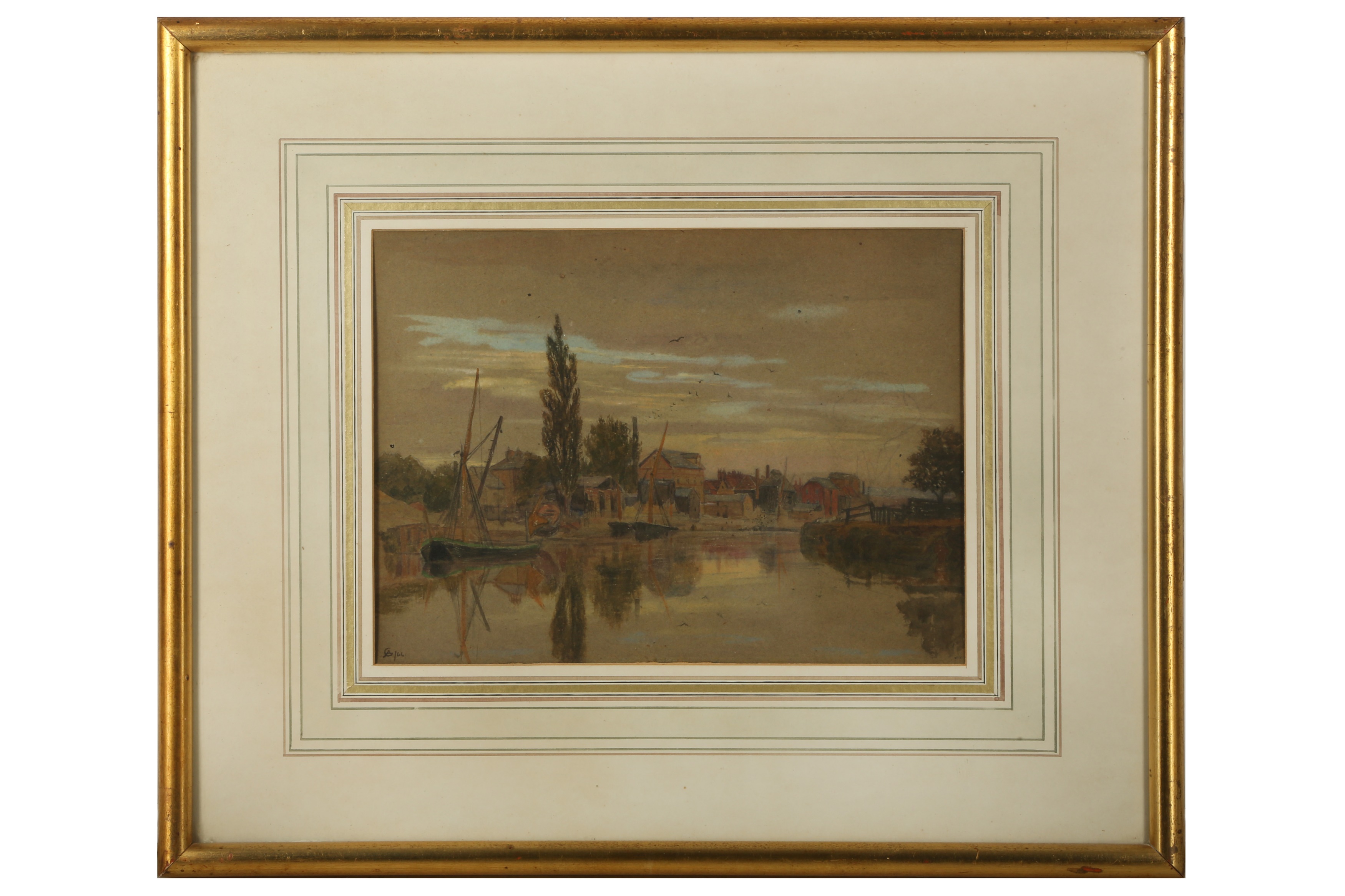 Lot 386 - ALBERT GOODWIN RWS (BRITISH 1845-1932)