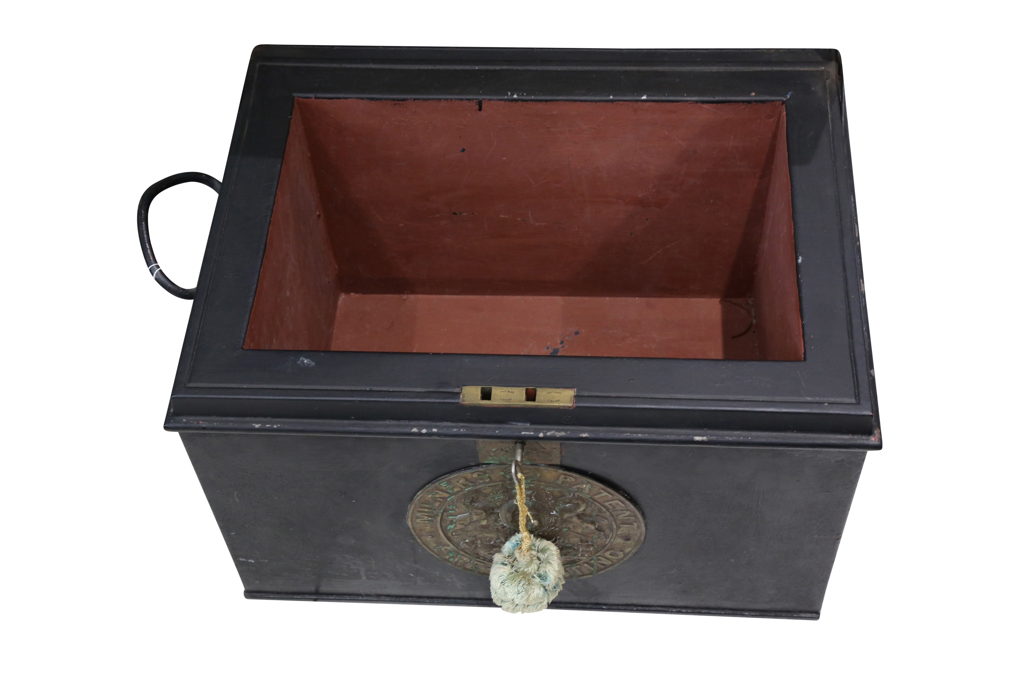Lot 72 - A MILNERS 212 PATENT FIRE RESISTING SAFE BOX-
