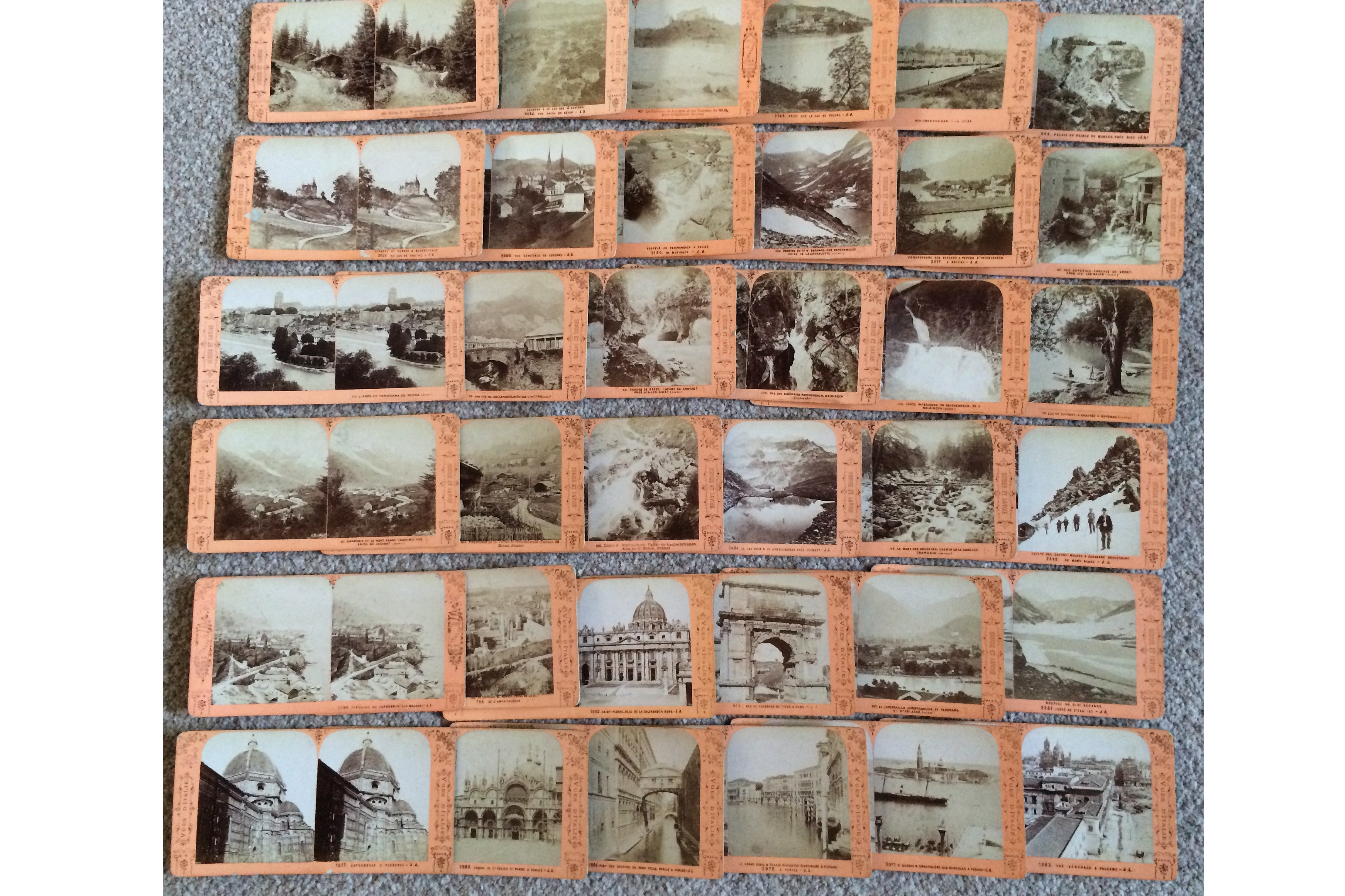 Lot 406 - Stereo cards, various interest c.1860s-1890s