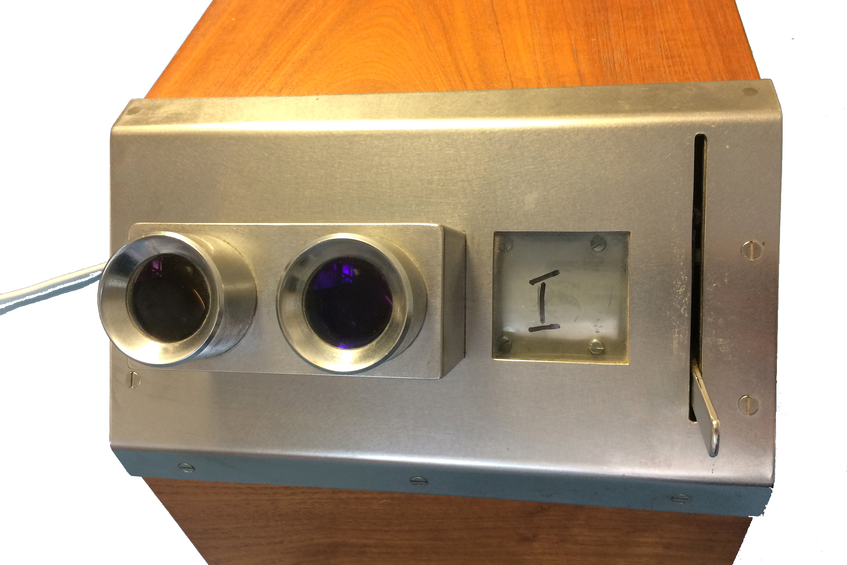 Lot 231 - Rare, Lighted Table Top Stereo Viewer by
