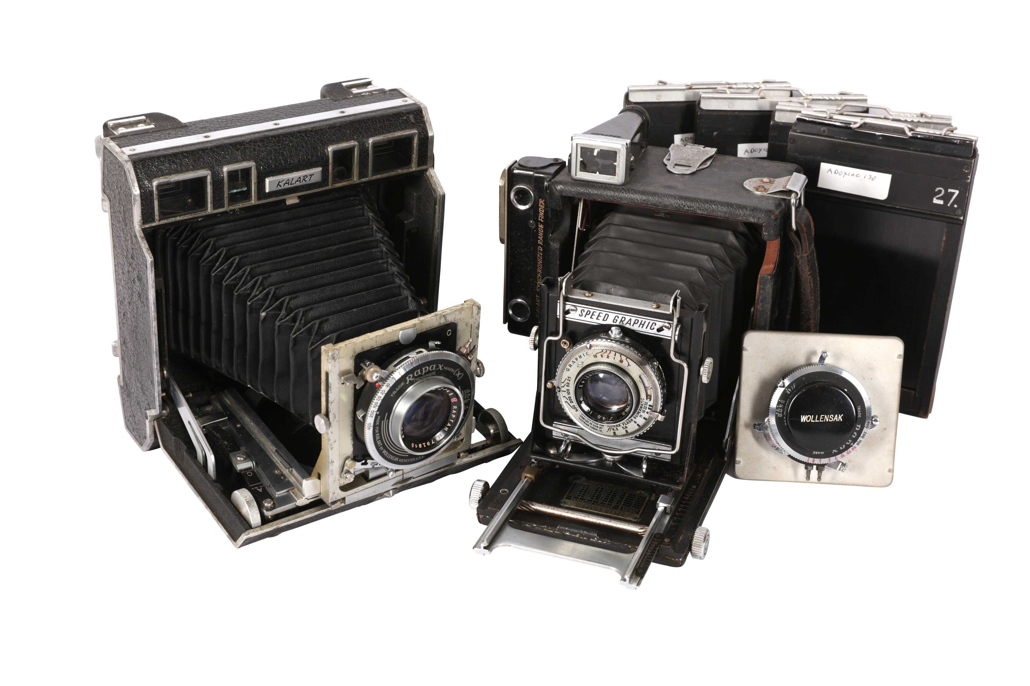 Lot 266 - A Selection of Press Camera