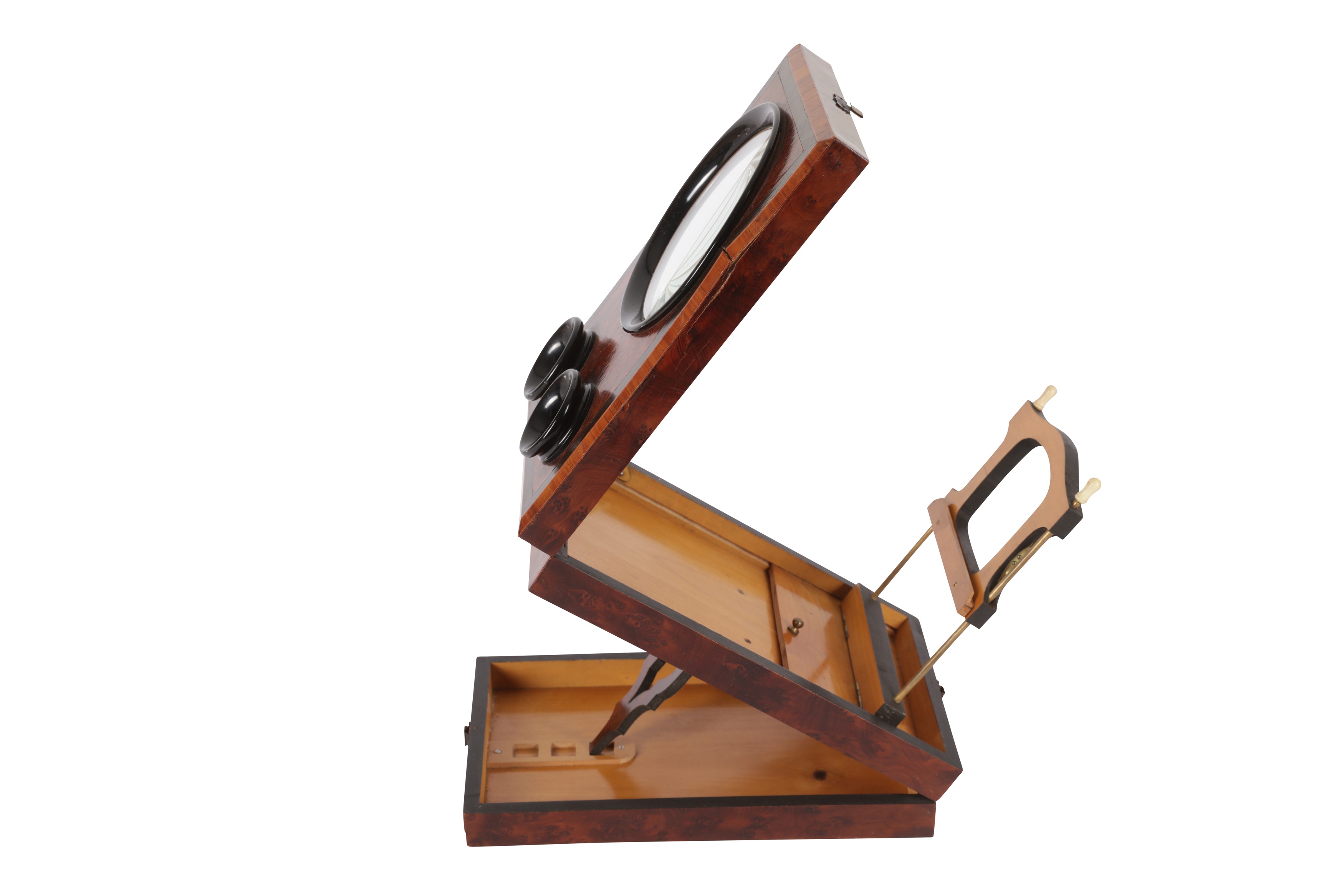 Lot 235 - Victorian table top Stereo viewer, c.1890