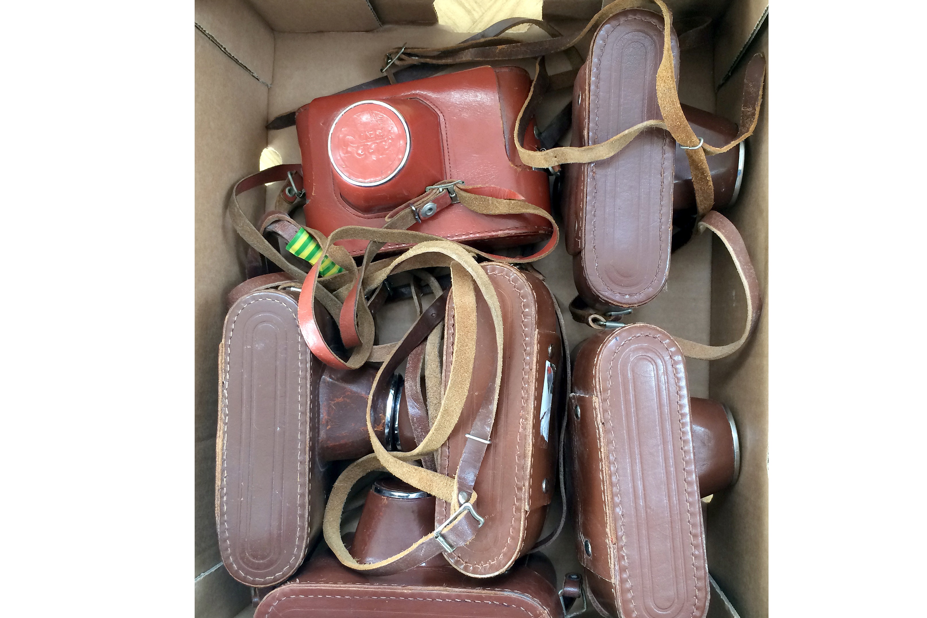 Lot 119 - Three FED 4 & Three FED 3 Russian