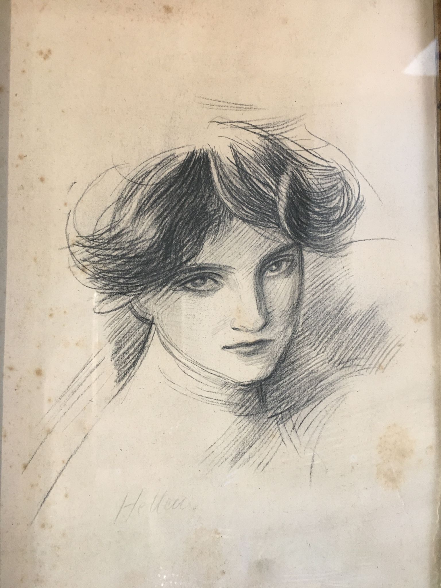 Lot 109 - PAUL CÉSAR HELLEU (FRENCH 1859-1927)