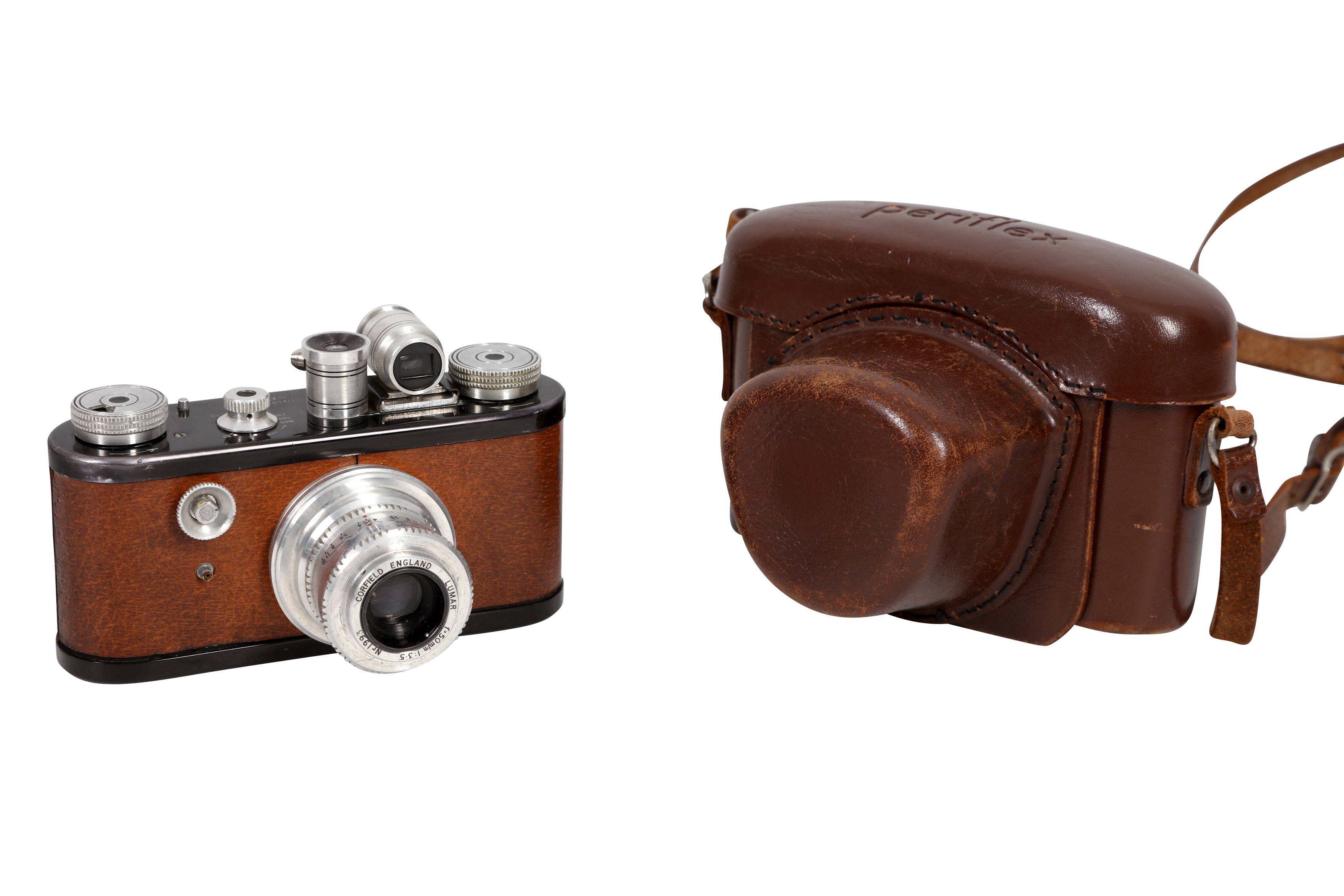 Lot 132 - A Corfield Periflex Original Camera