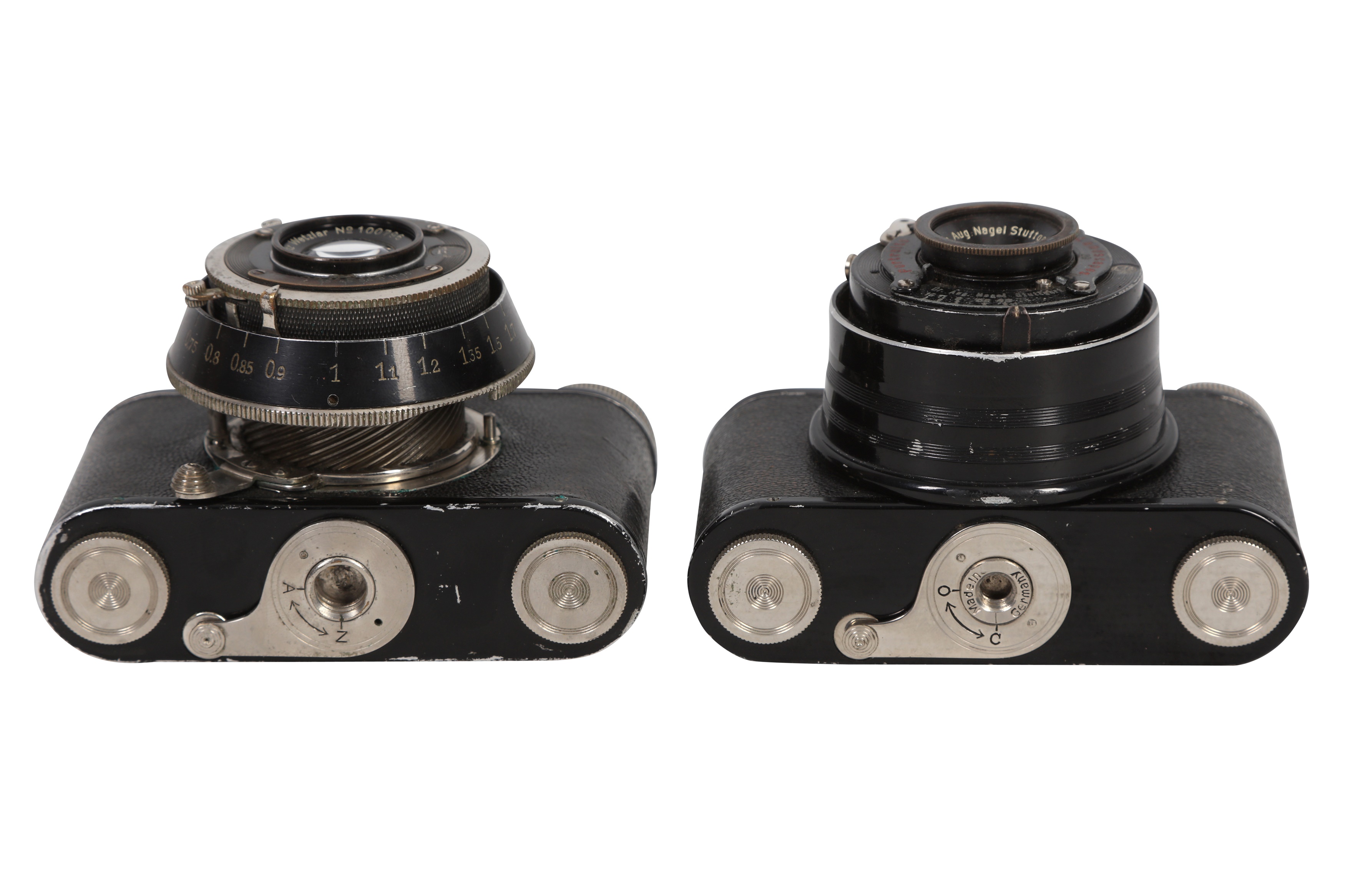 Lot 316 - A Pair of Dr August Nagel Viewfinder Cameras