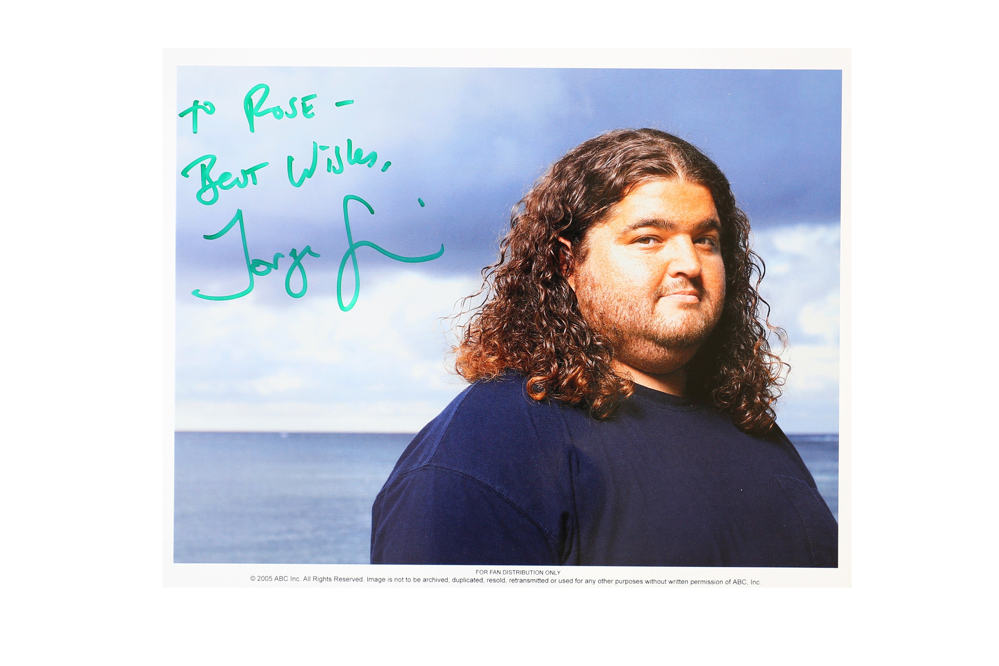 Lot 281 - Lost.-Jorge Garcia