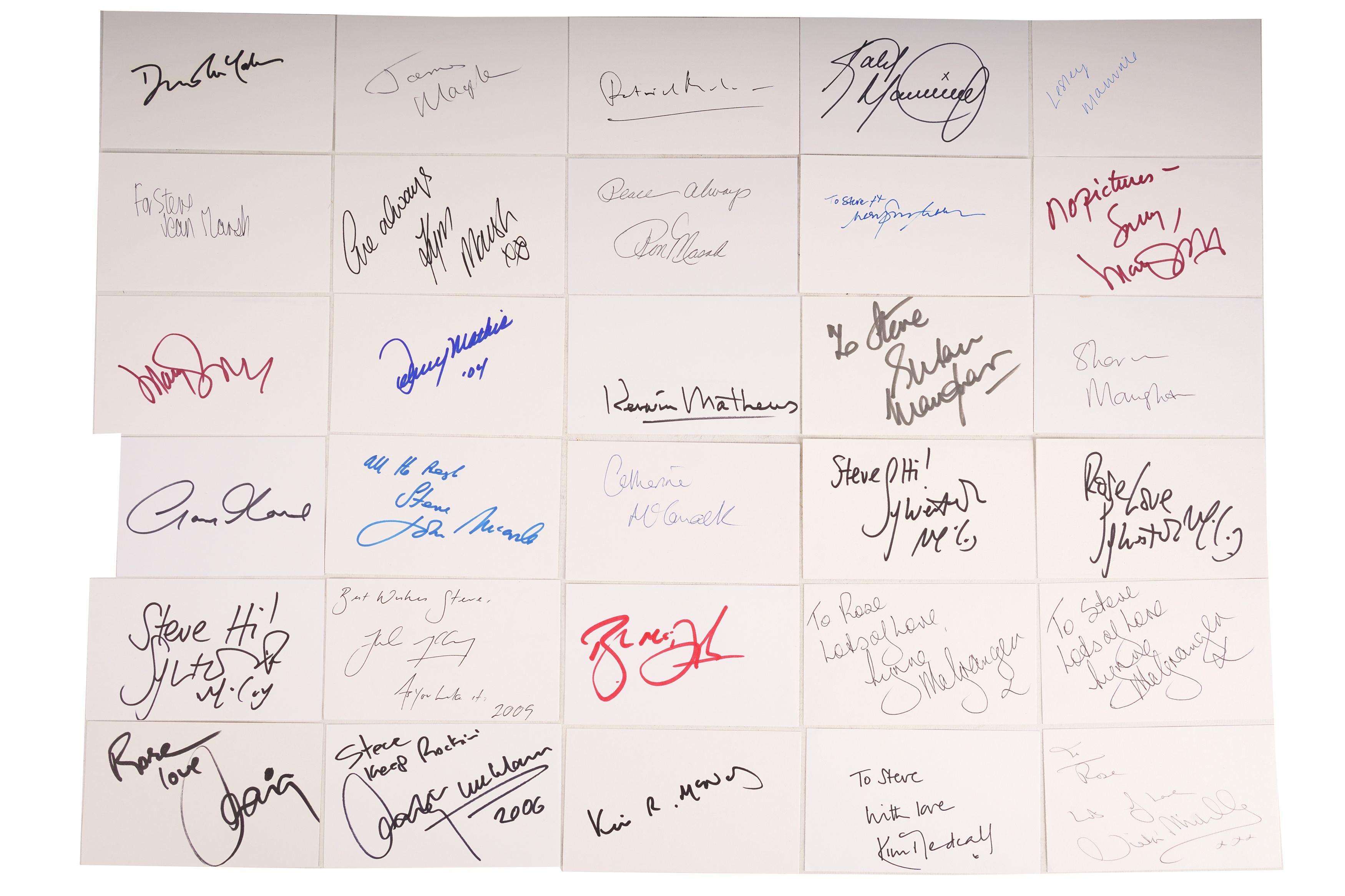 Lot 22 - Autograph Collection.- Miscellaneous