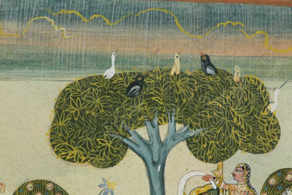 Lot 110 - AN ILLUSTRATION TO AN ASHTA NAYIKA SERIES