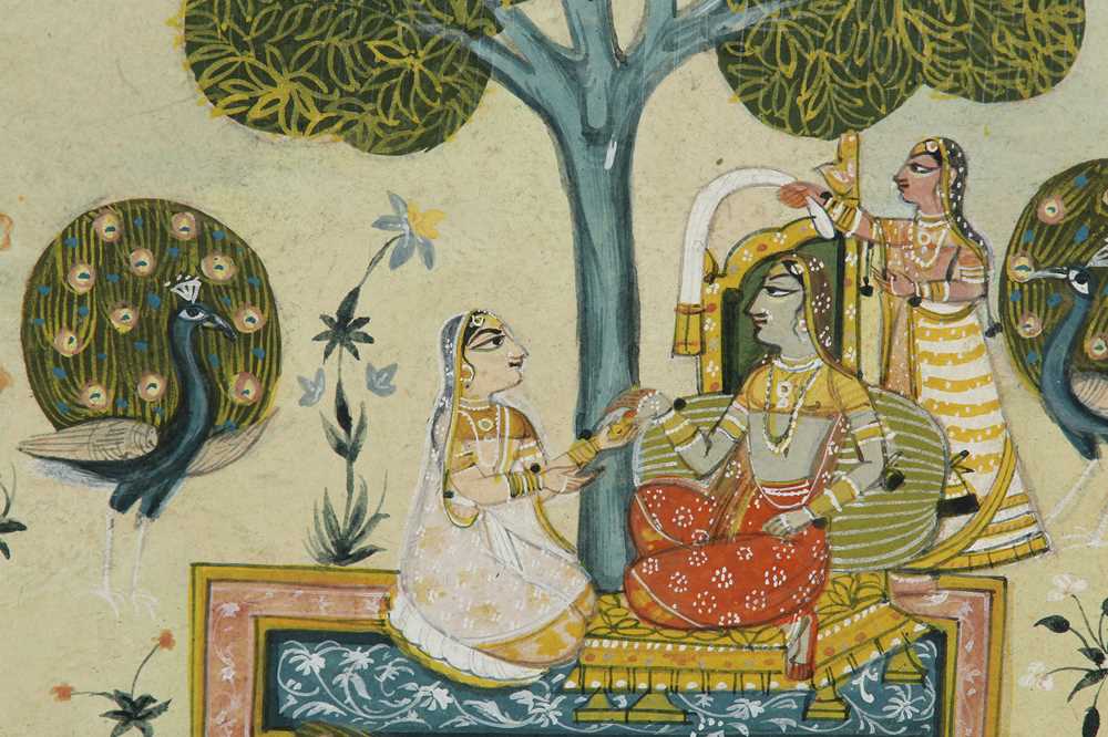 Lot 110 - AN ILLUSTRATION TO AN ASHTA NAYIKA SERIES
