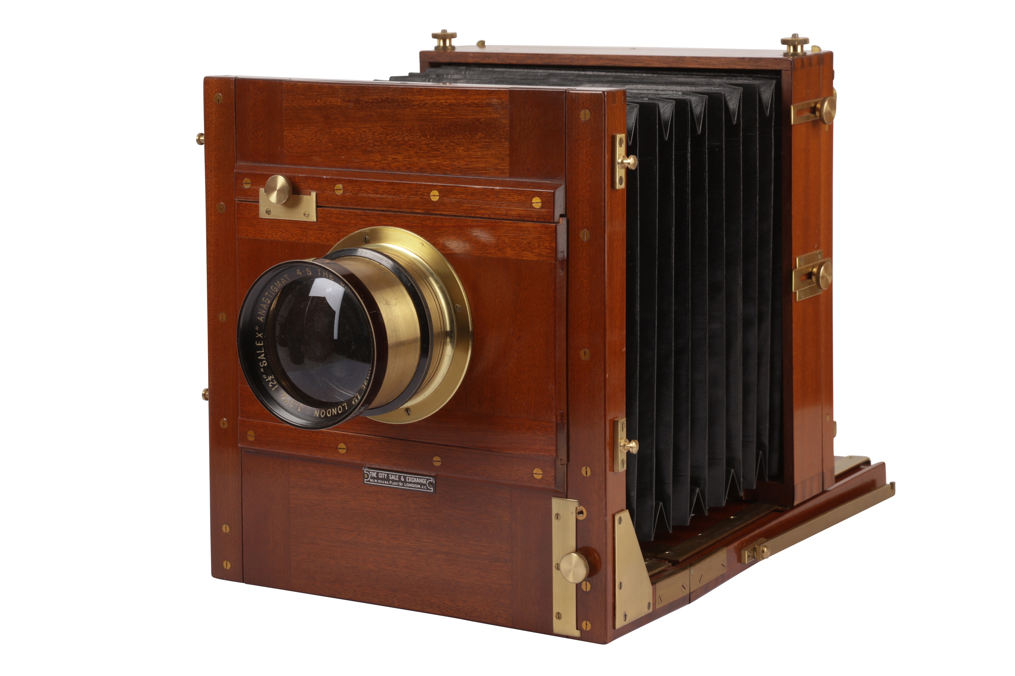 Lot 29 - A Large Whole Plate Gandolfi Tailboard Camera